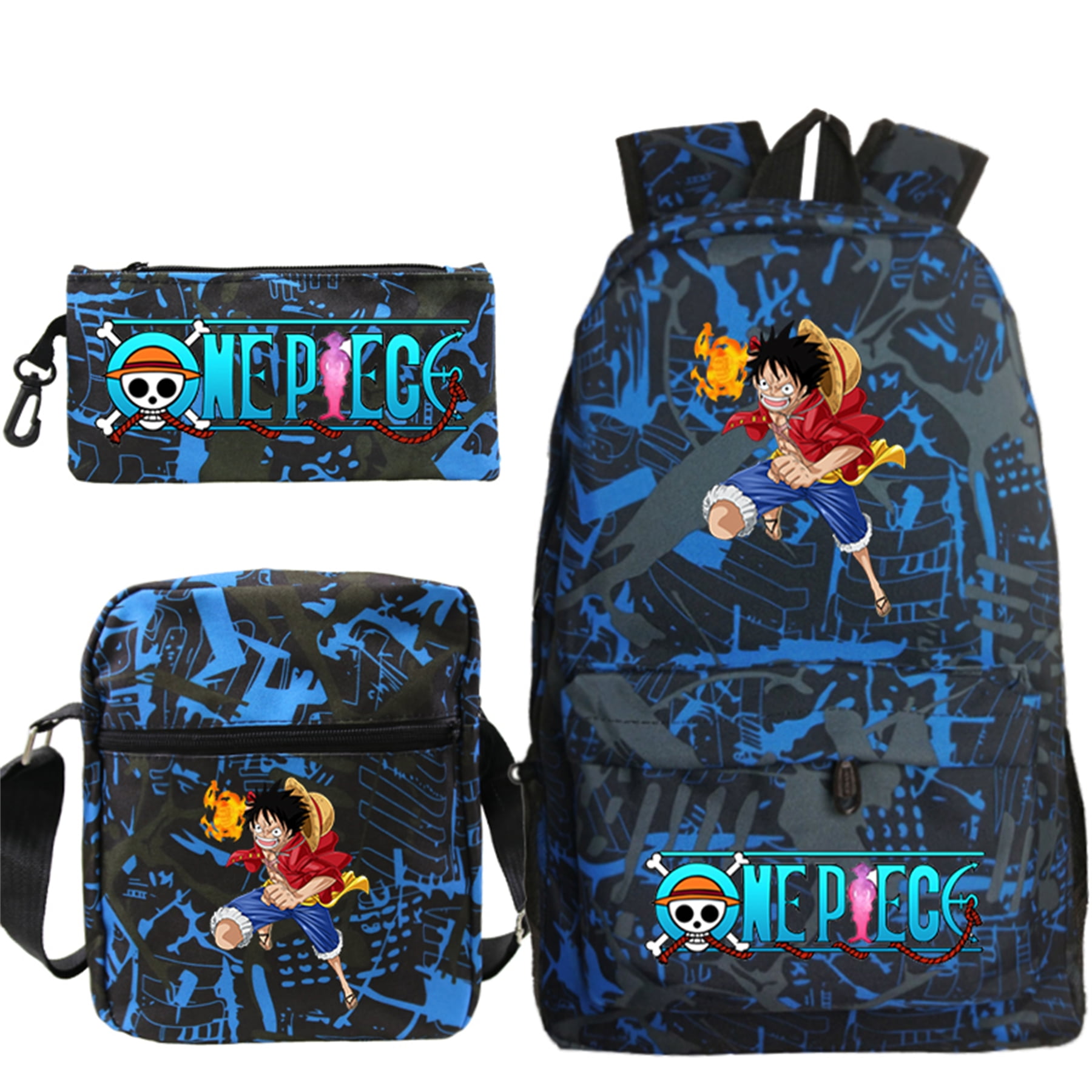 One Piece Backpack with Shoulder Bag+Small Bag,Student 3 in 1 Schoolbag ...