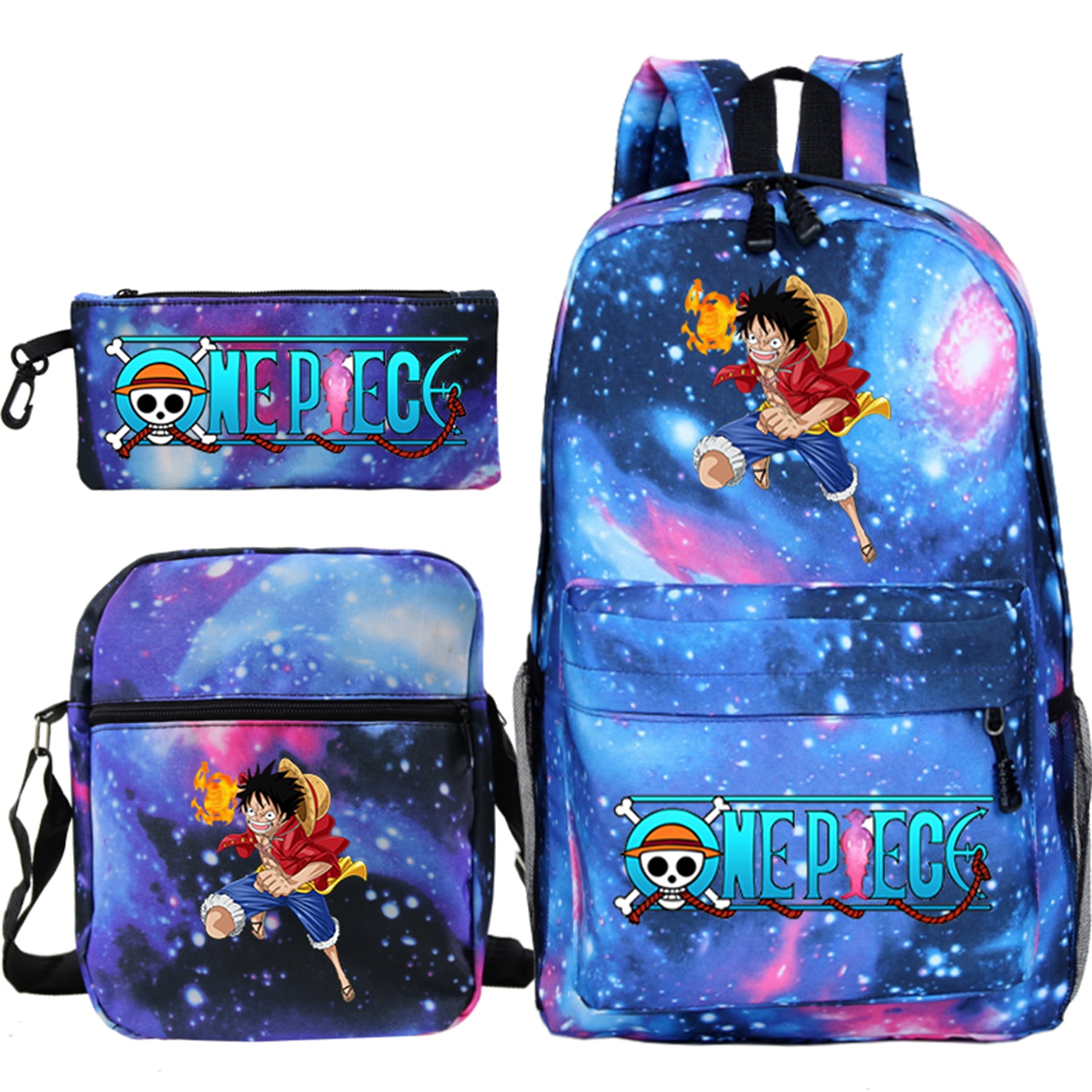One Piece Backpack with Shoulder Bag+Small Bag,Student 3 in 1 Schoolbag ...