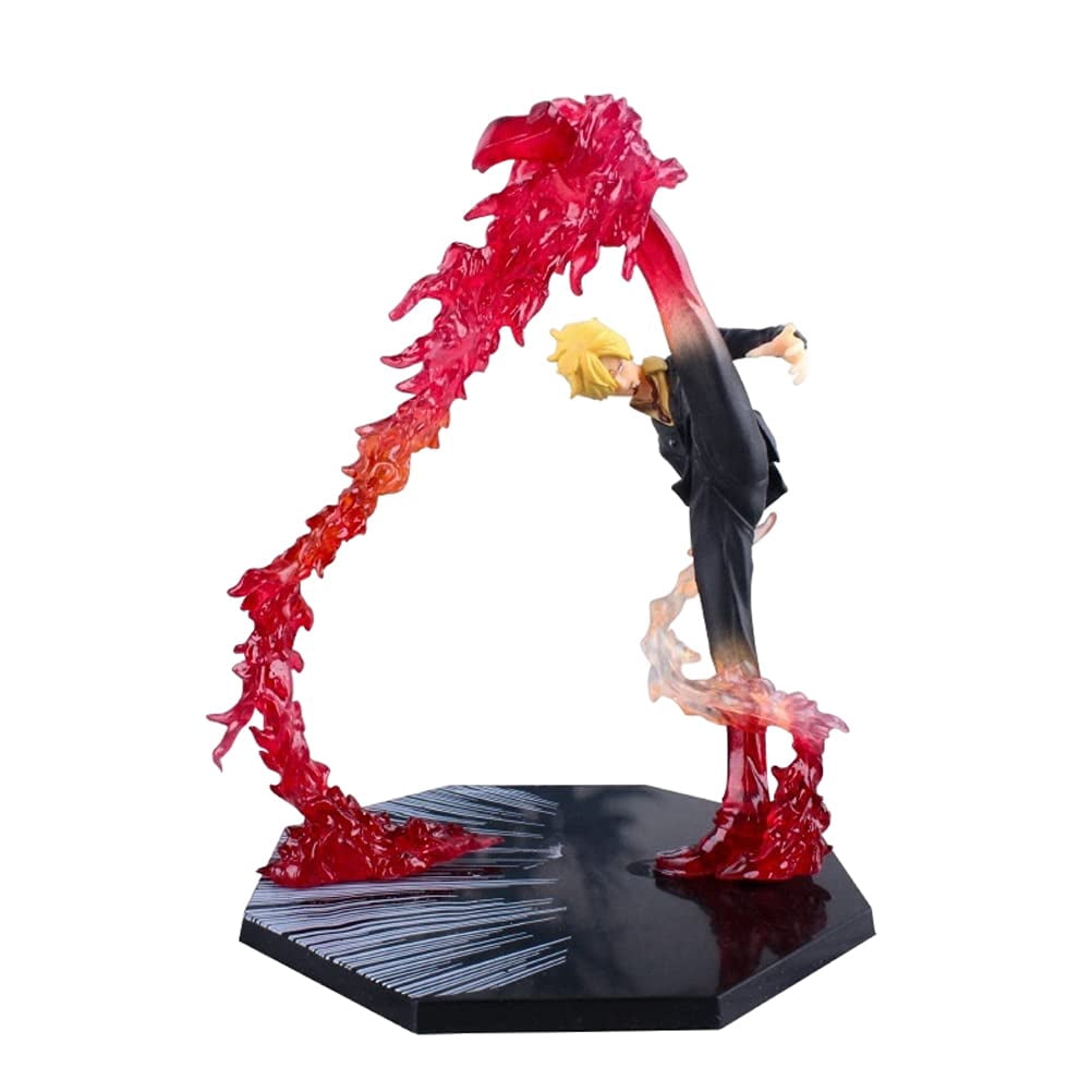 One Piece Battle Scene Figure Model - Devil Sanji Desktop Ornament ...