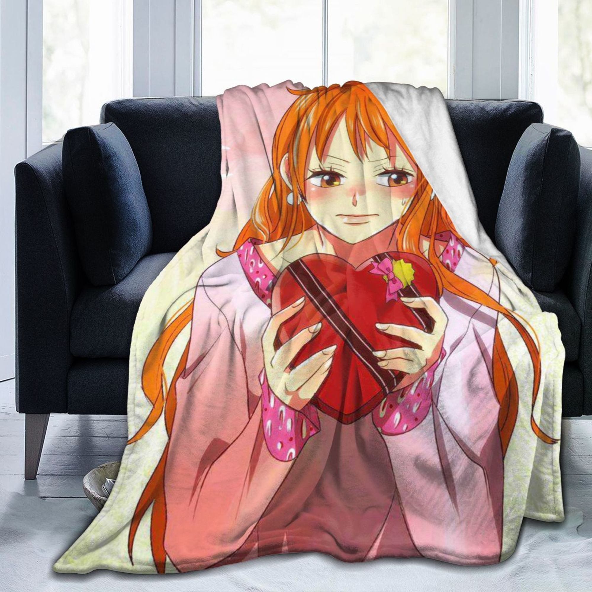 One Piece Blanket Monkey D Luffy Roronoa Zoro Vinsmoke Sanji Shanks Sabo Boa Hancock Nico·Robin ...