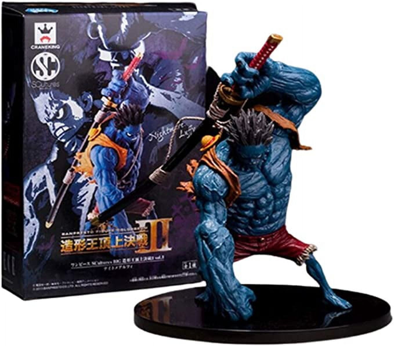 One Piece: Blue Nightmare Luffy Figure Comic Character Model Toy ...