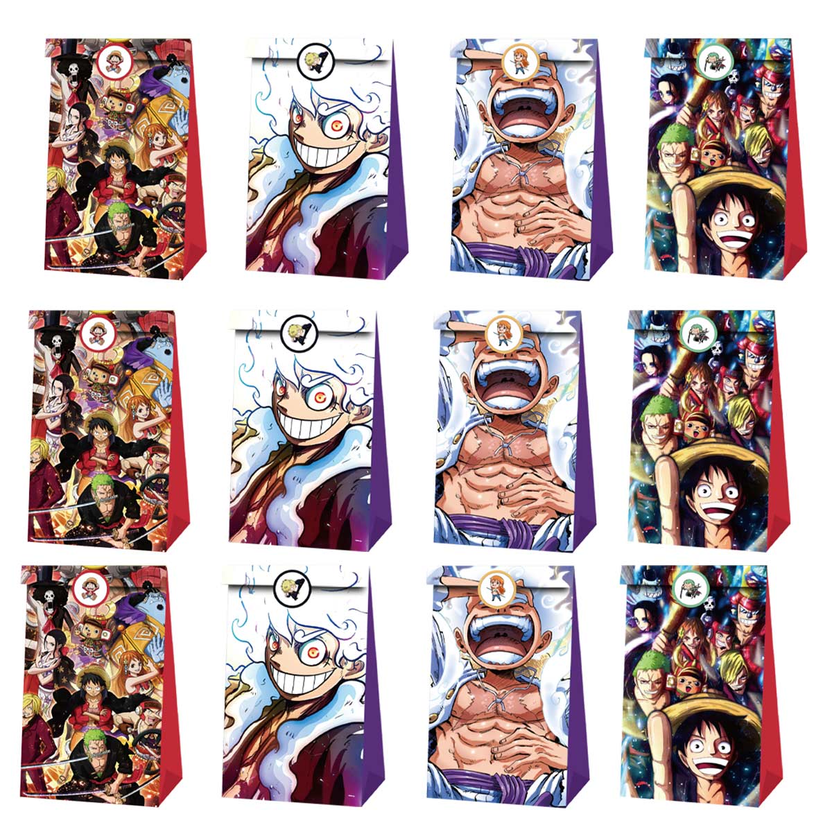 One Piece Candy Bags Birthday Goodie Party Favor Decorations Treat ...