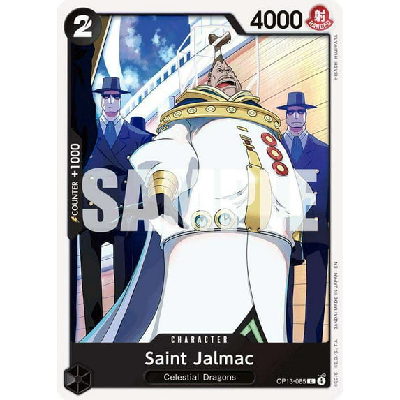 One Piece Carrying On His Will Common Saint Jalmac OP13-085 - Walmart.com