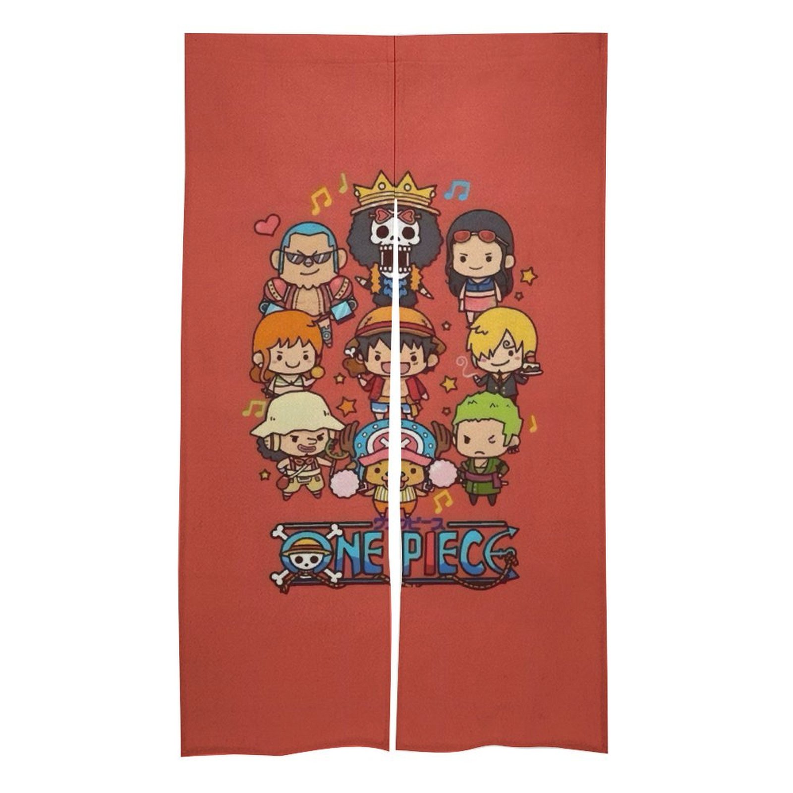 One Piece Cartoon Curtain for Doorway Curtain Splice Privacy Window ...