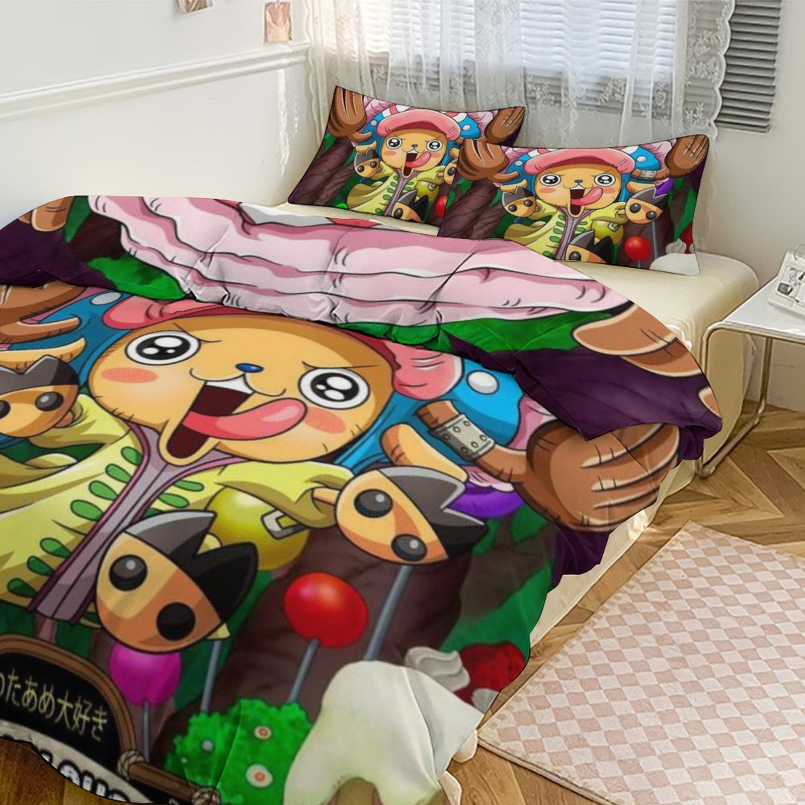 One Piece Chopper Bedding Set One Piece Chopper Merch King Size Bedding ...