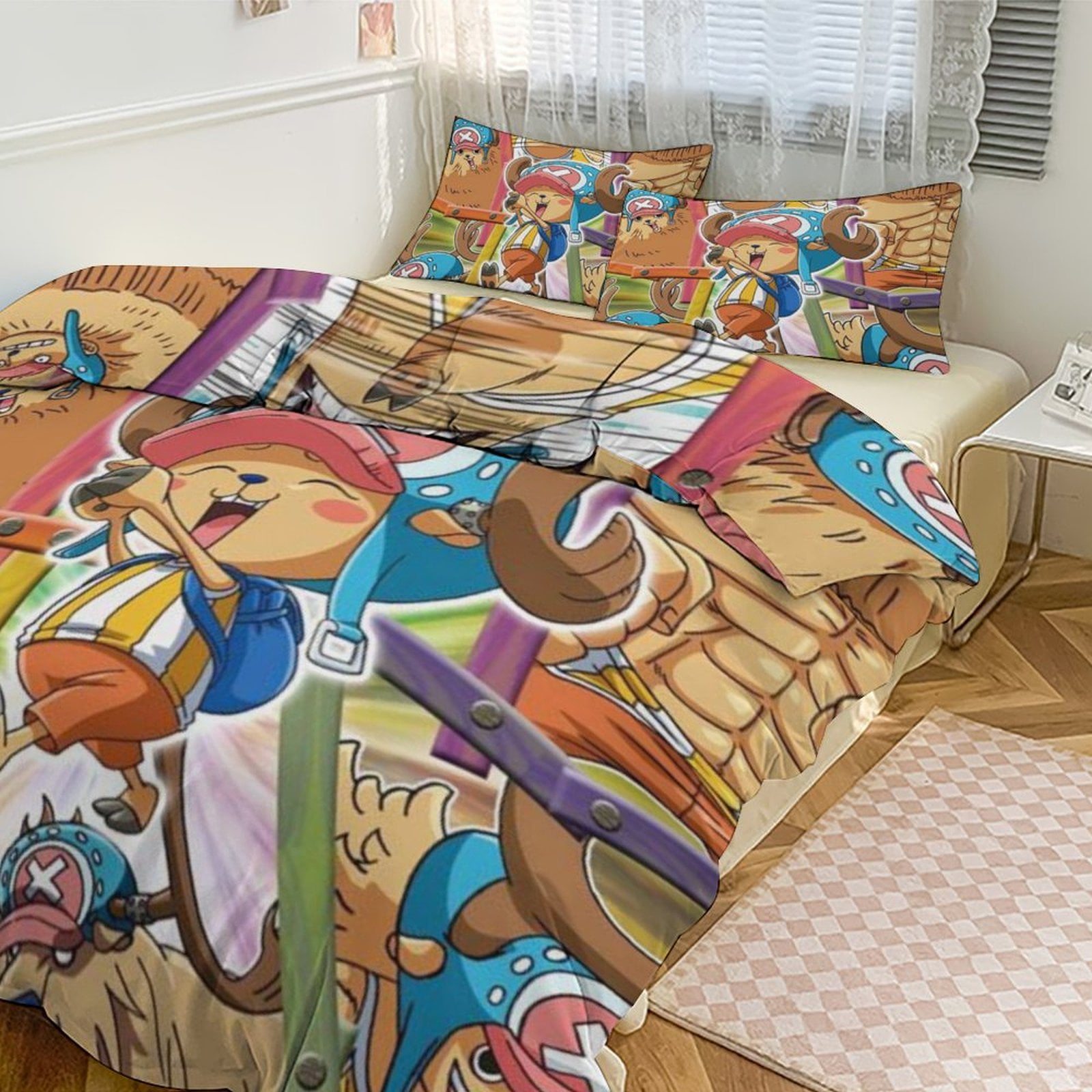 One Piece Chopper Bedding Set One Piece Chopper Merch Queen Size ...