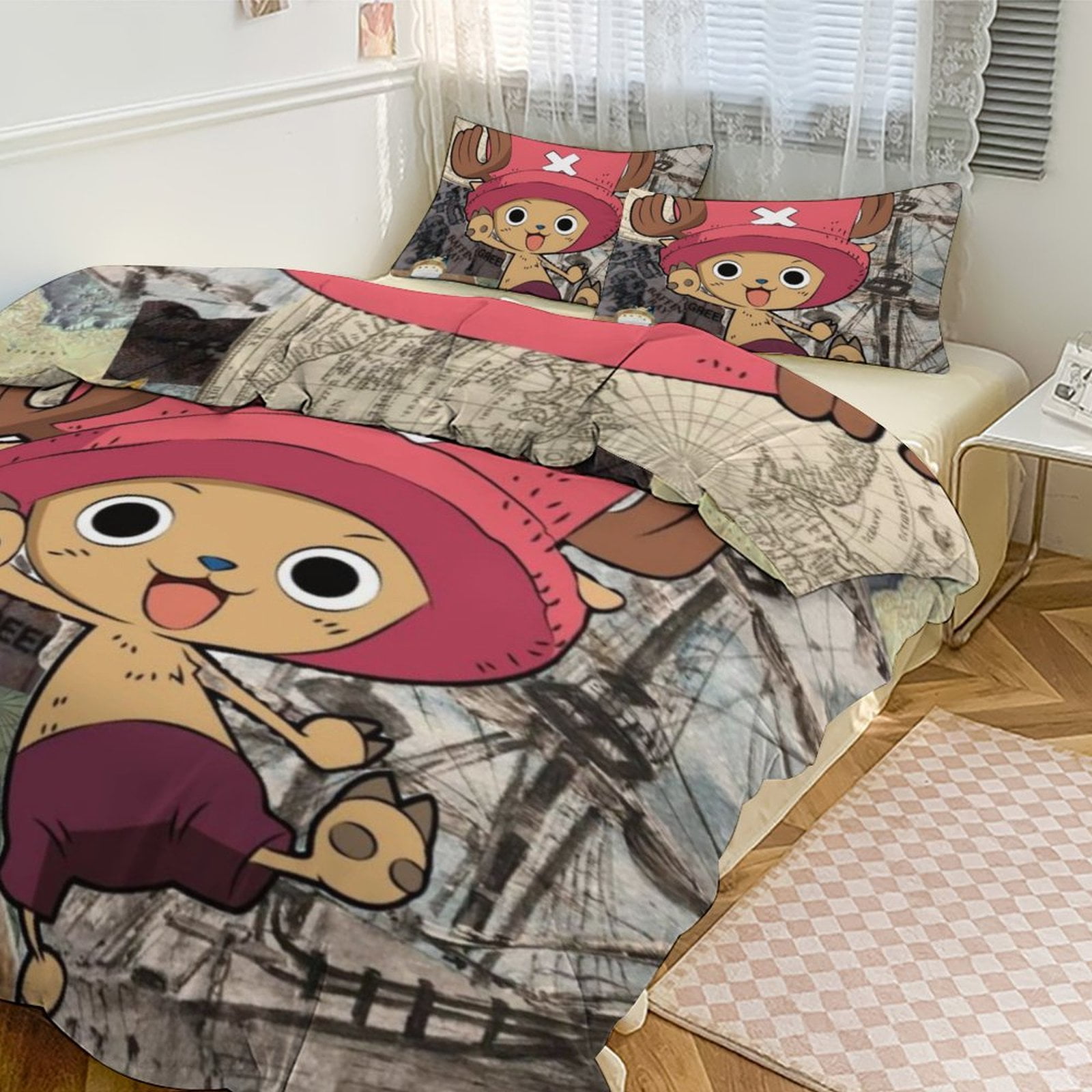 One Piece Chopper Bedding Set One Piece Chopper Merch Twin Size Bedding ...