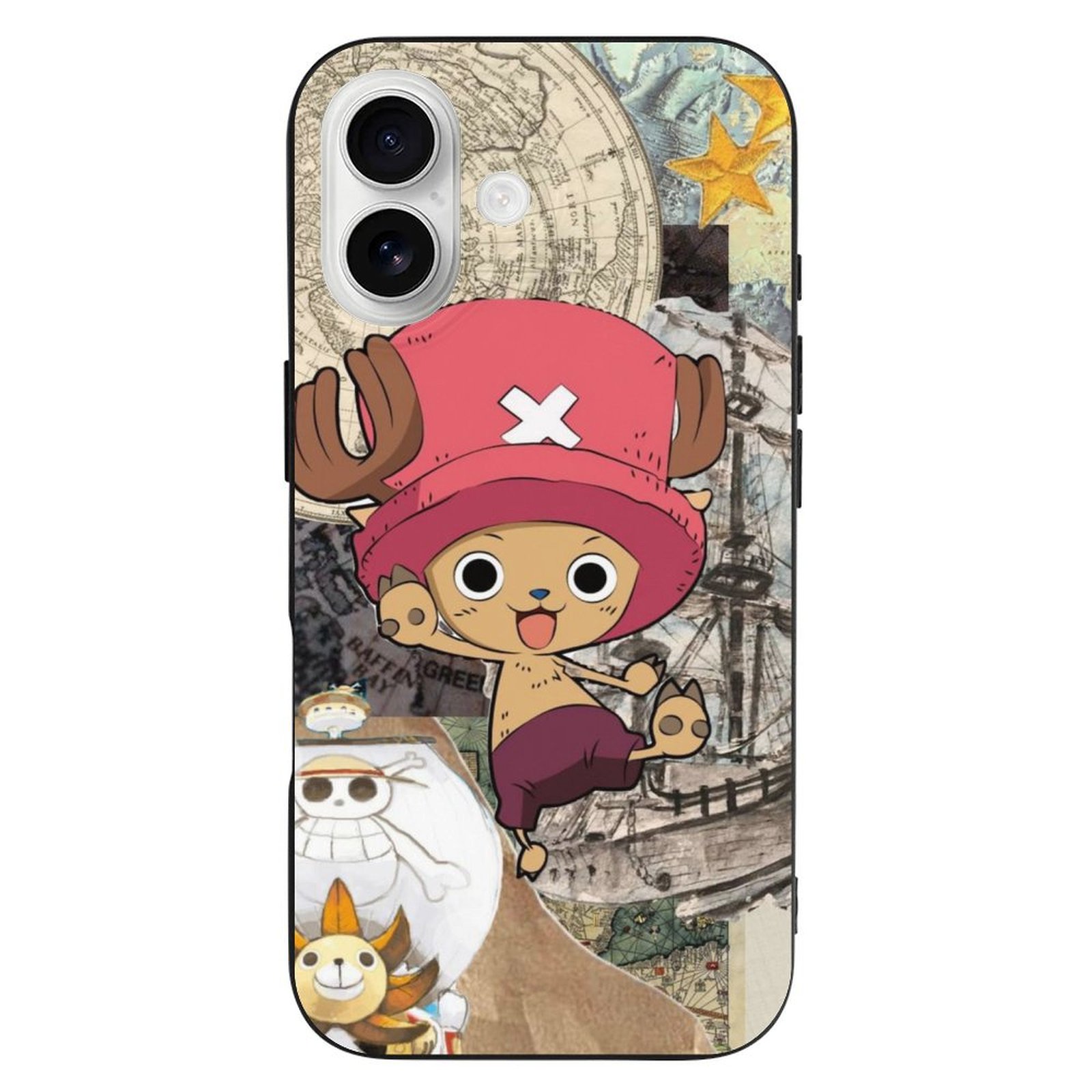 One Piece Chopper Case for iPhone 16 Anime Durable TPU Protective Phone ...