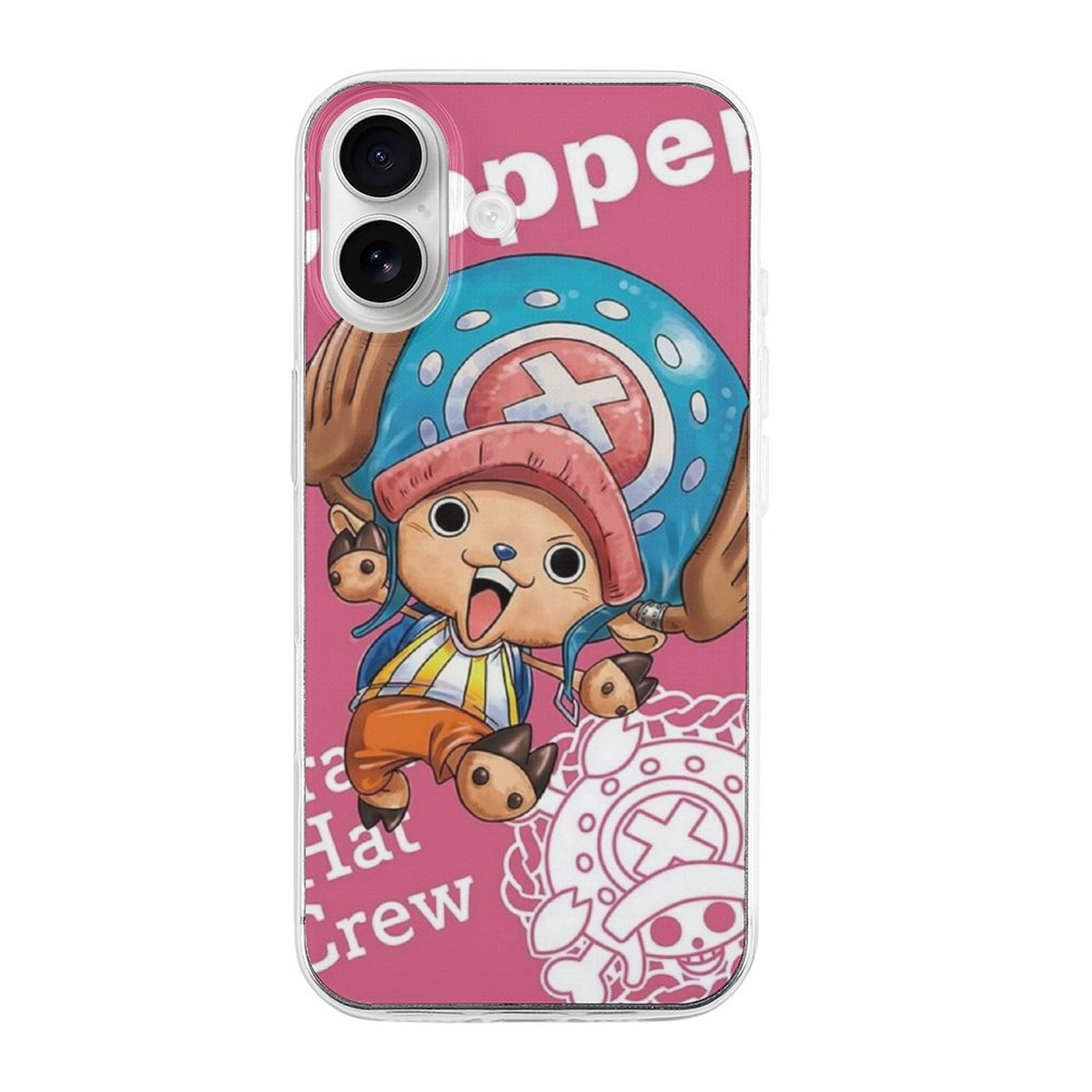 One Piece Chopper Case for iPhone 16 Anime Durable TPU Protective Phone ...