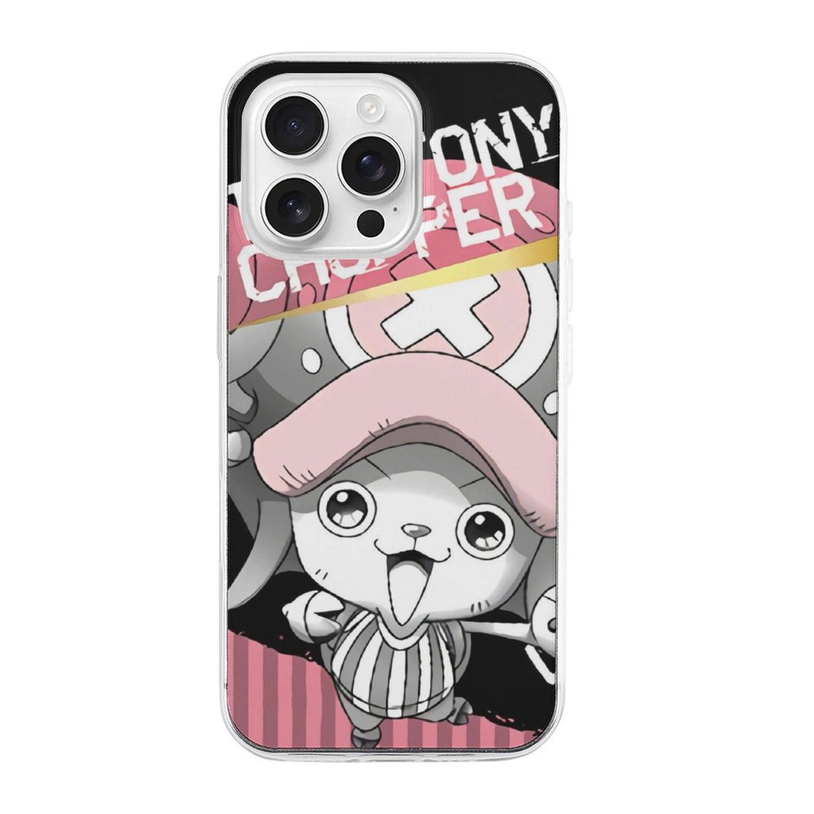 One Piece Chopper Case for iPhone 16 Pro Anime Durable TPU Protective ...