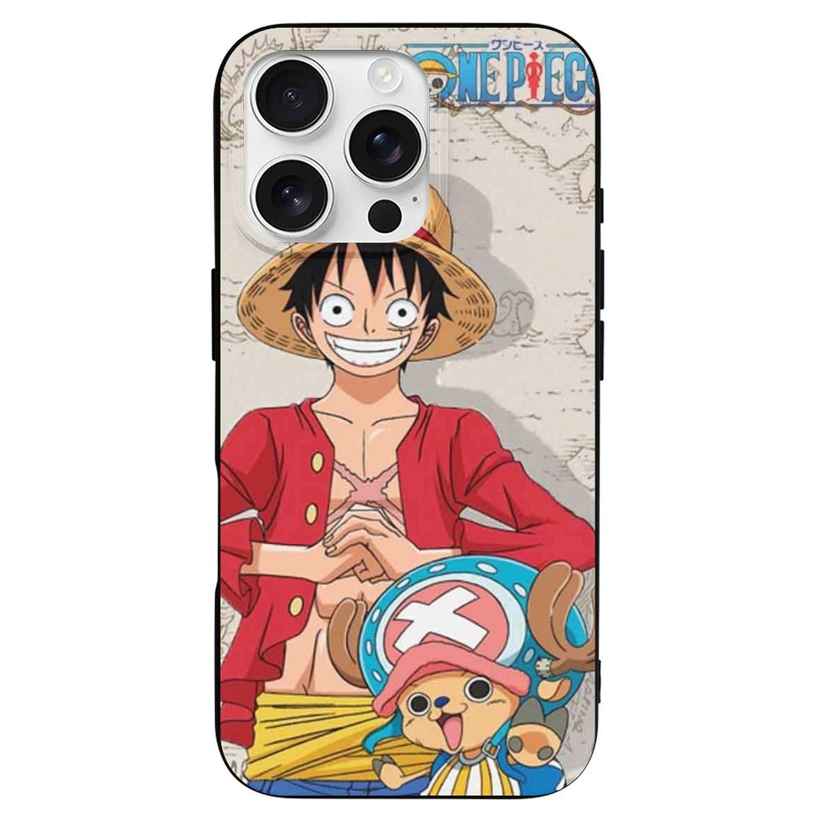 One Piece Chopper Case for iPhone 16 Pro Anime Durable TPU Protective ...