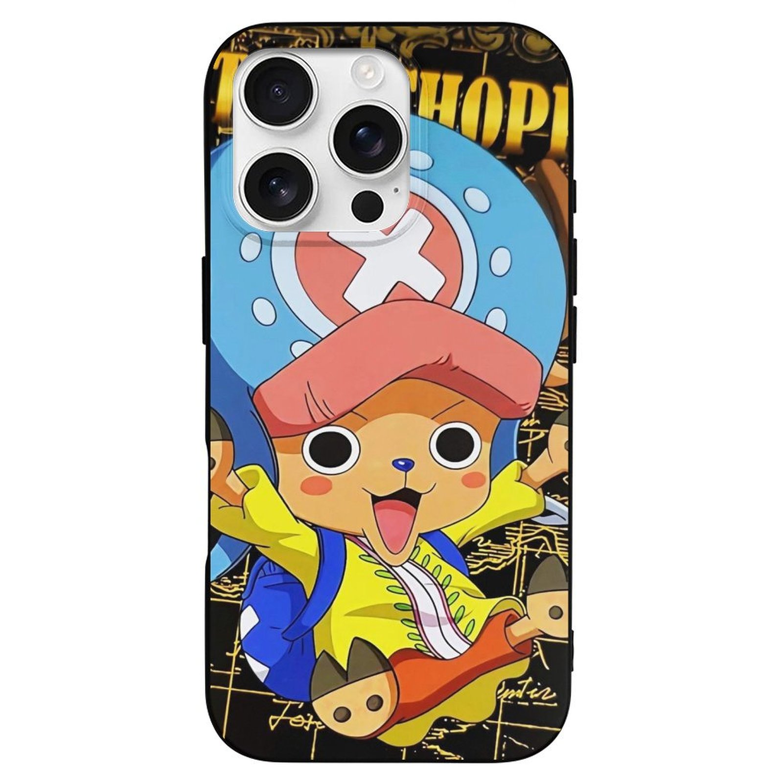 One Piece Chopper Case for iPhone 16 Pro Anime Durable TPU Protective ...