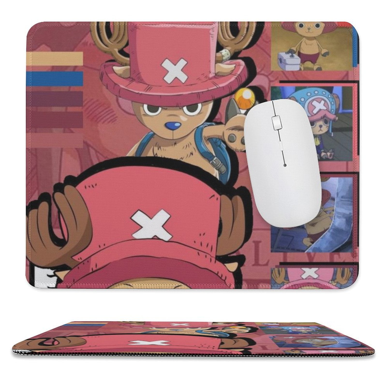 One Piece Chopper Mouse Pad Square Anime Mouse Pad Cloth with ...