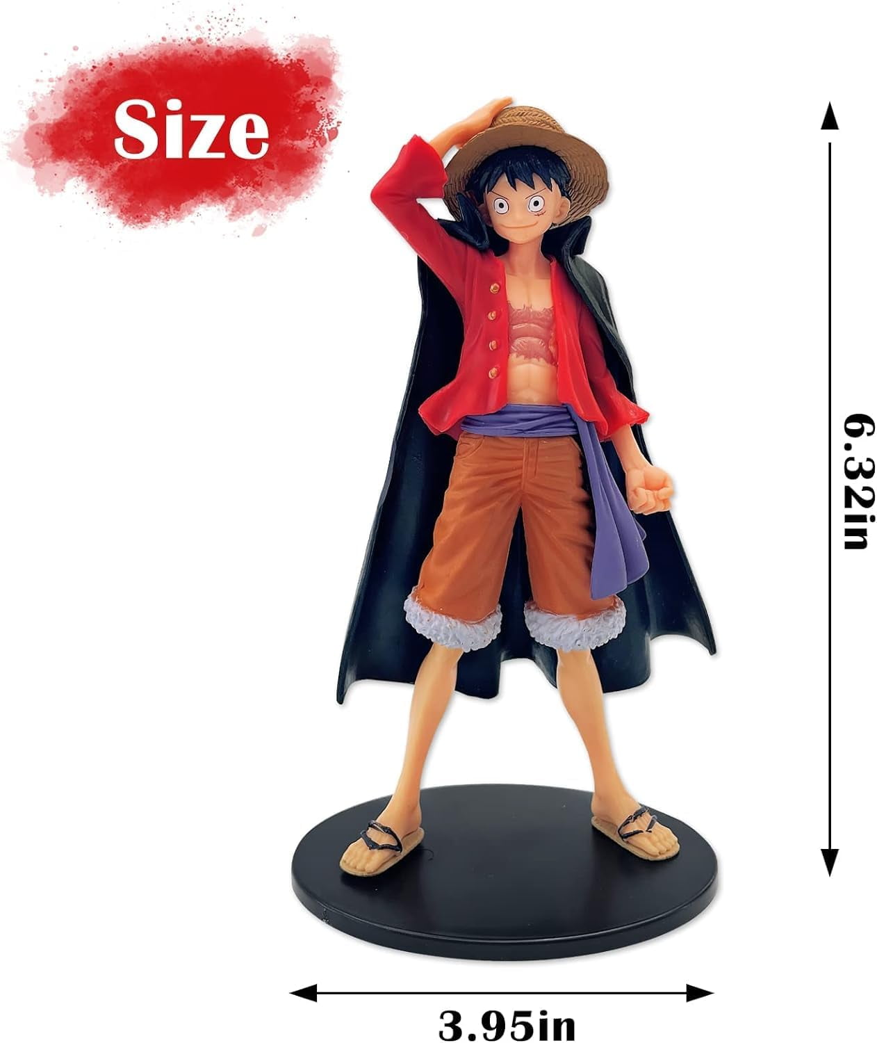 One Piece Cloak Luffy Hand-Made Model Box Set Anime Action Statue ...