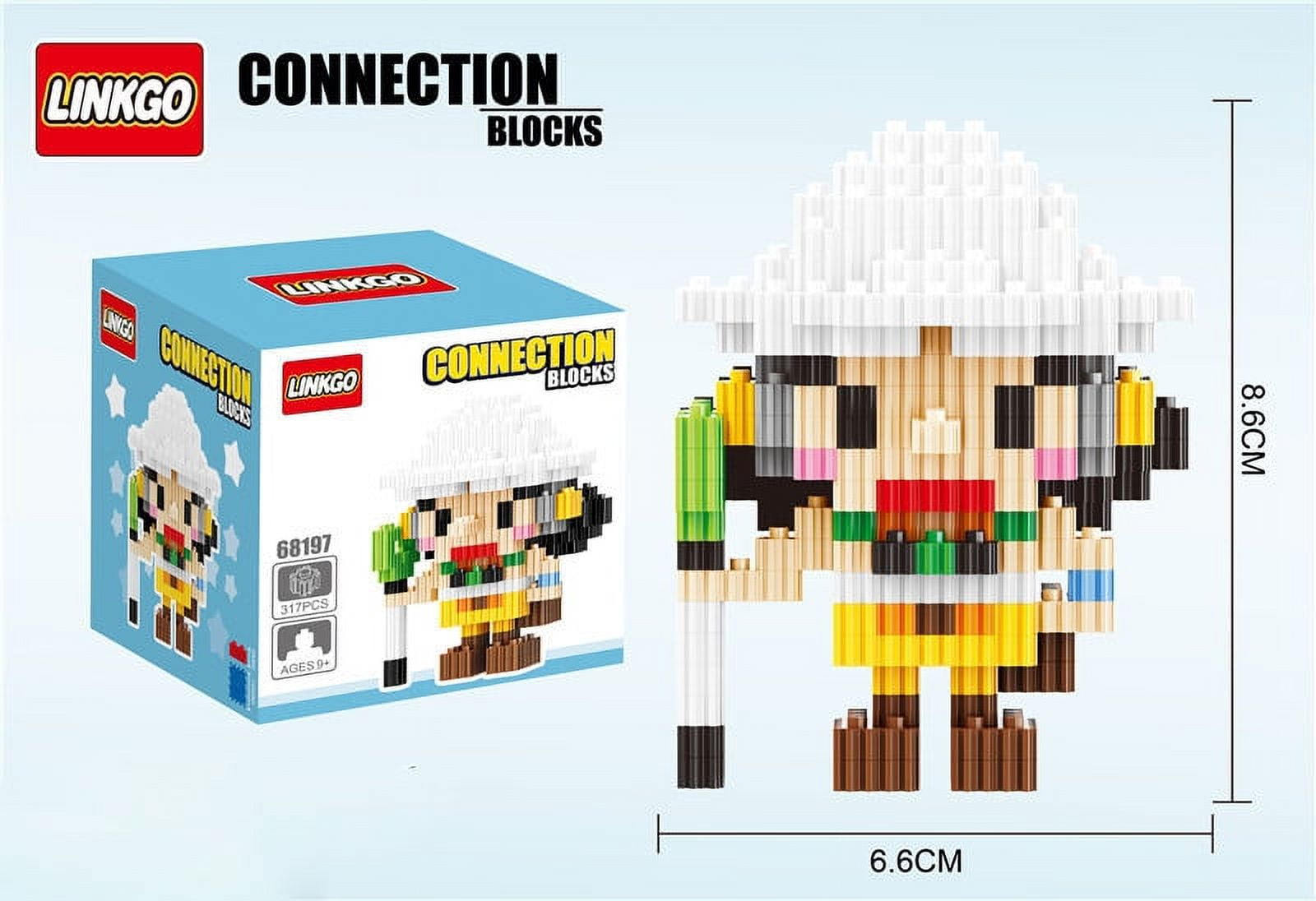 One Piece Connection Building Blocks Luffy Chopper Nami Sanji Zoro ...