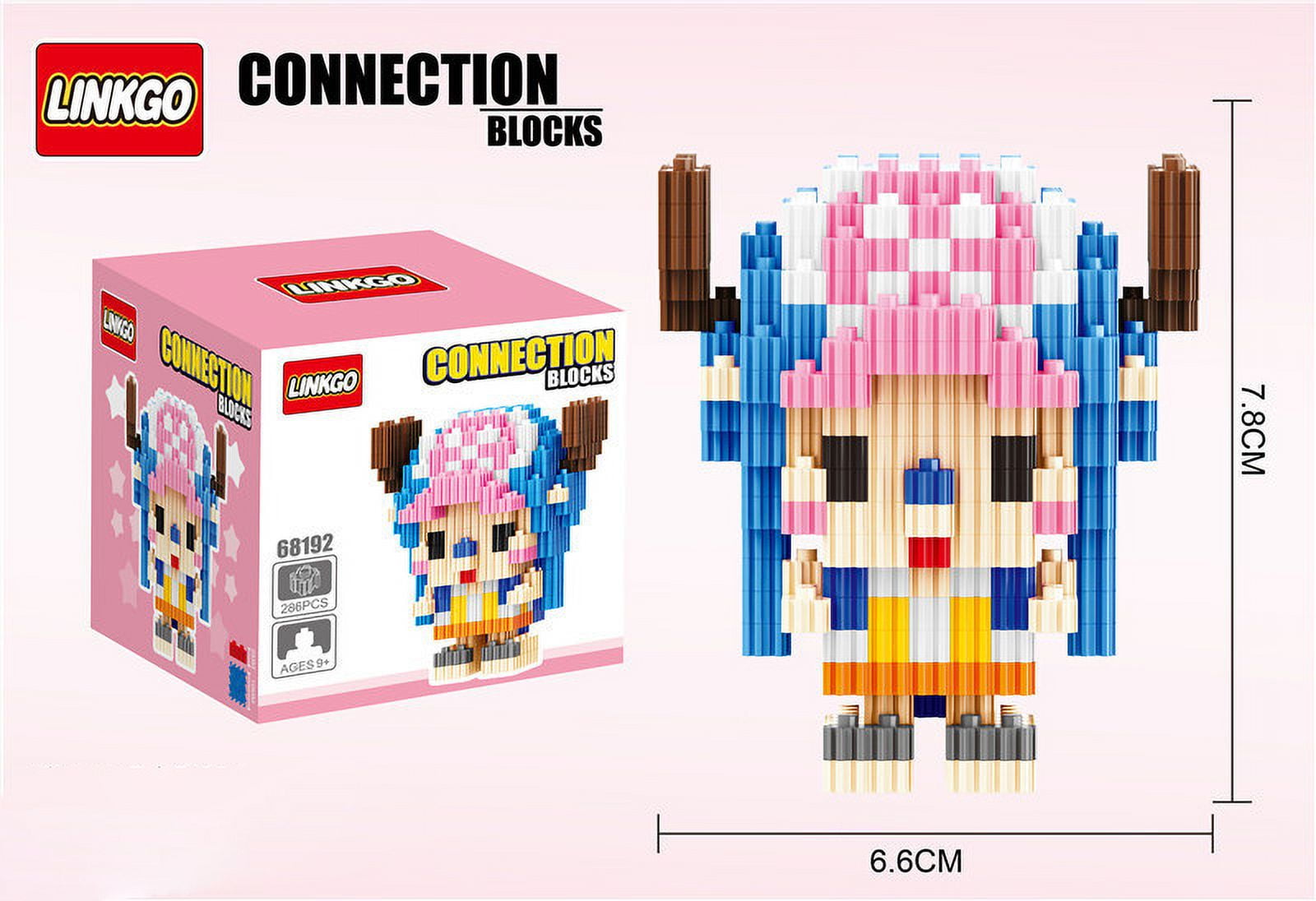 One Piece Connection Building Blocks Luffy Chopper Nami Sanji Zoro ...