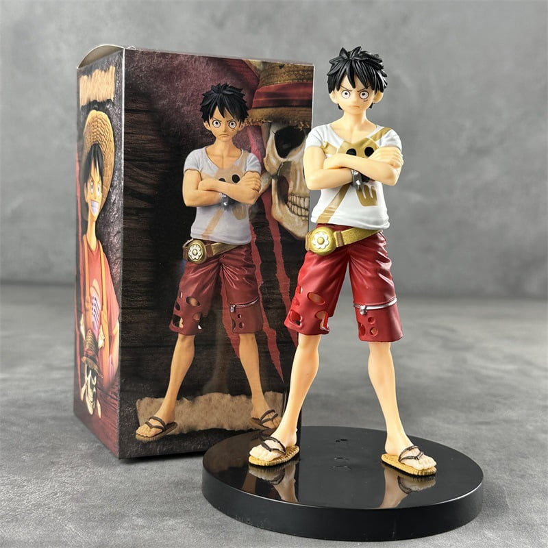 One Piece DXF Theater Edition RED Luffy stance anime peripheral model ...