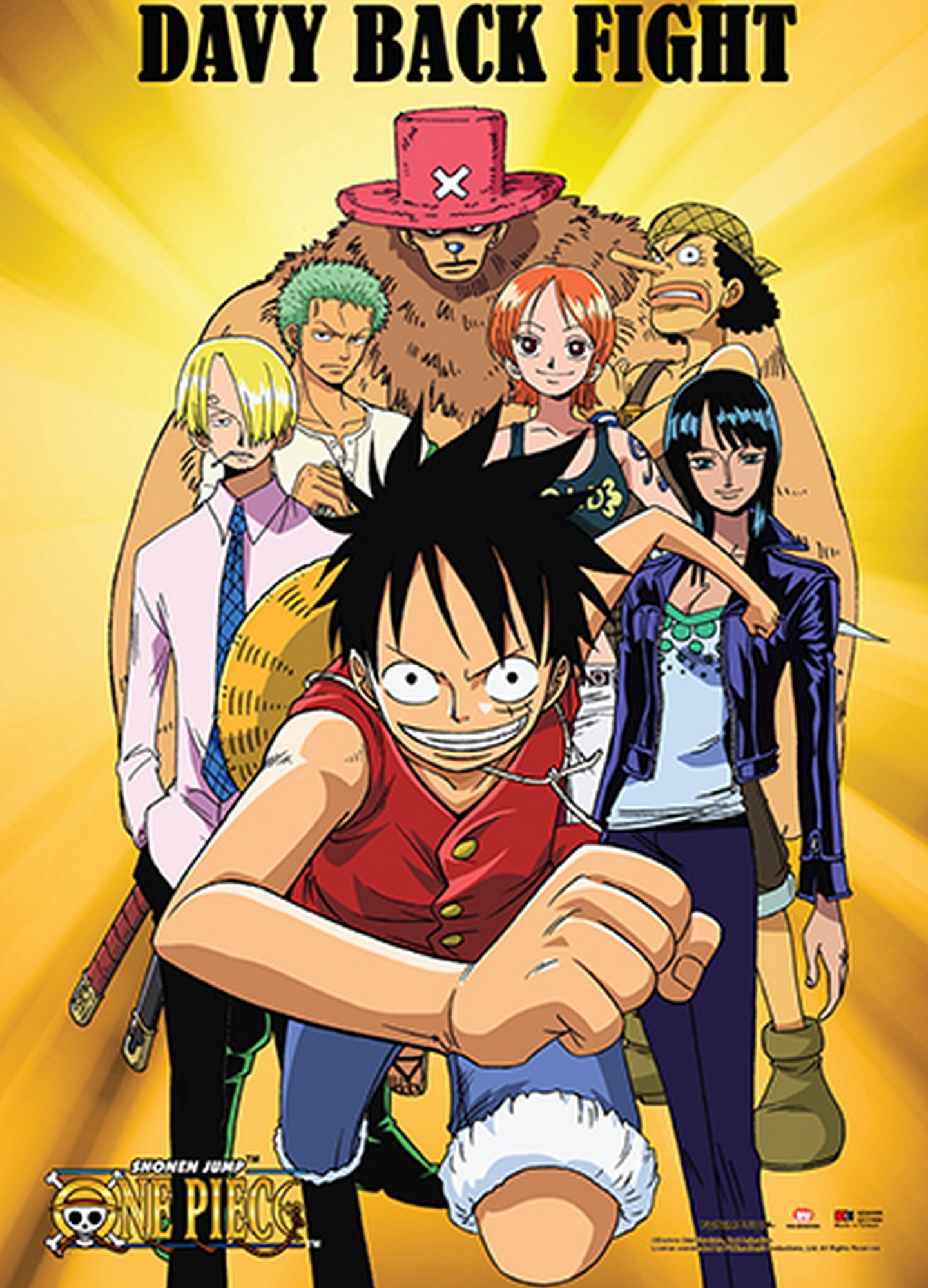 One Piece Davy Back Fight Poster - Walmart.com