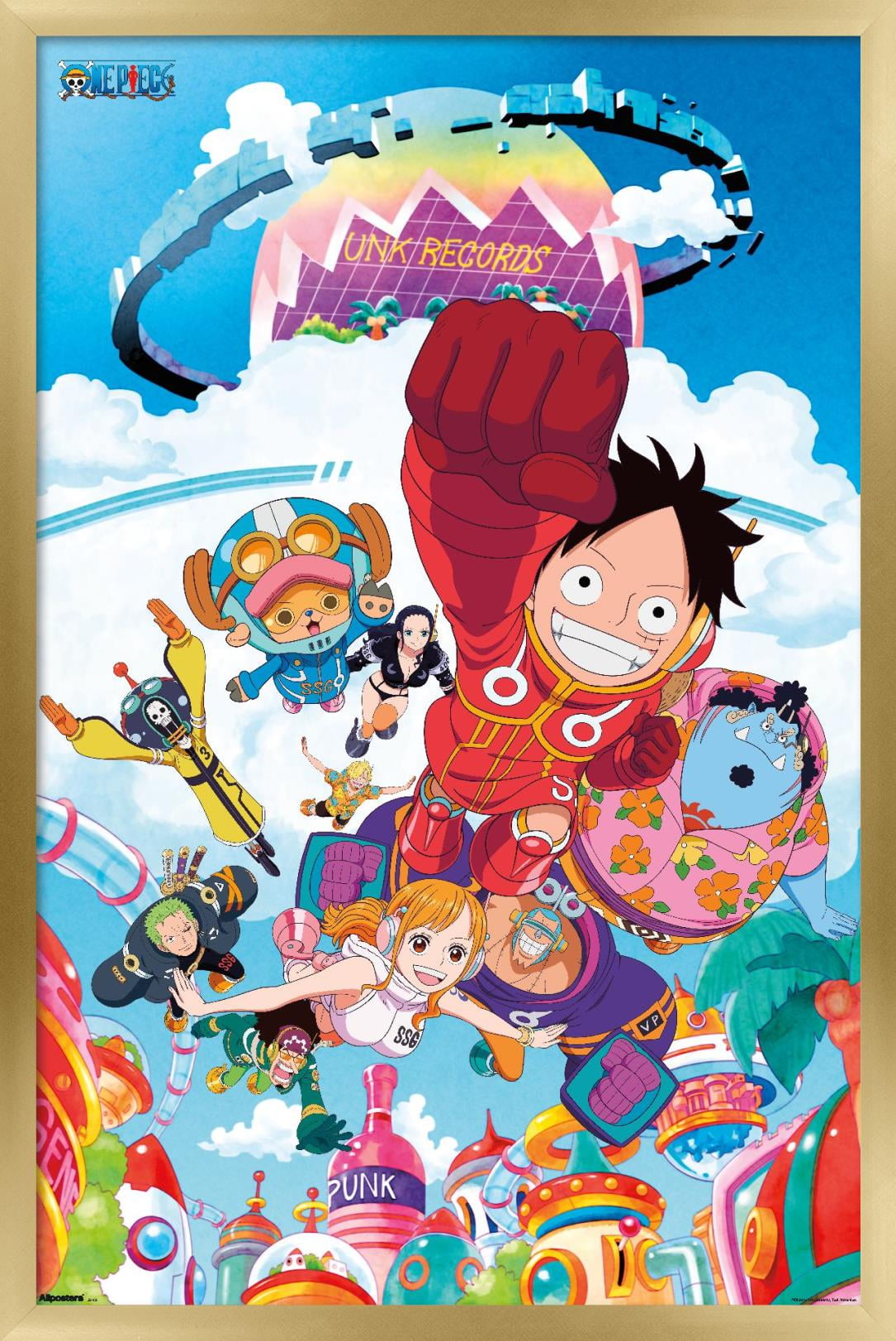 One Piece: Egghead Arc - Future Island Group Wall Poster, 22.375" x 34 ...