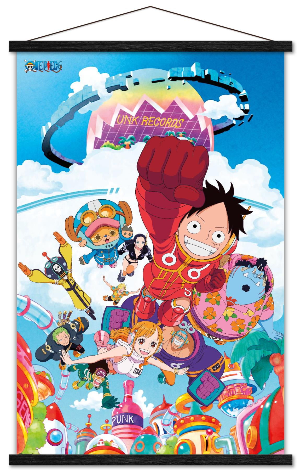 One Piece: Egghead Arc - Future Island Group Wall Poster with Magnetic ...