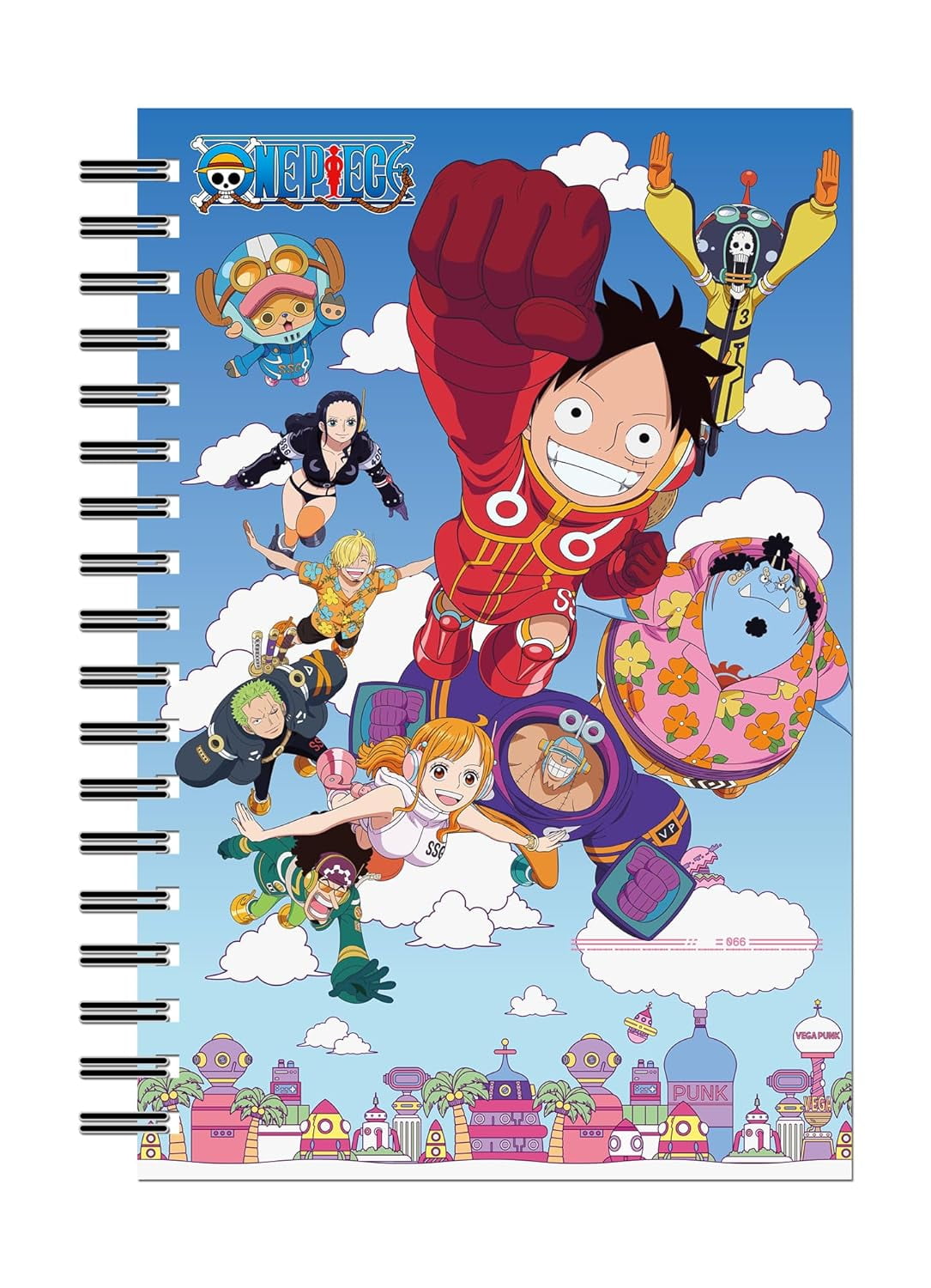 One Piece - Egghead Island Group Characters Notebook - Great Eastern ...