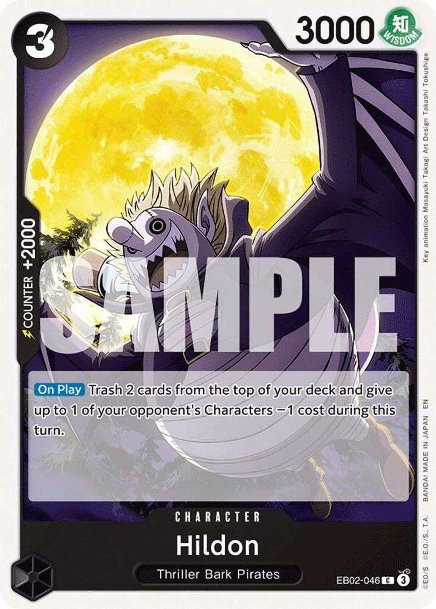 One Piece Extra Booster: Anime 25th Collection Common Hildon EB02-046 ...