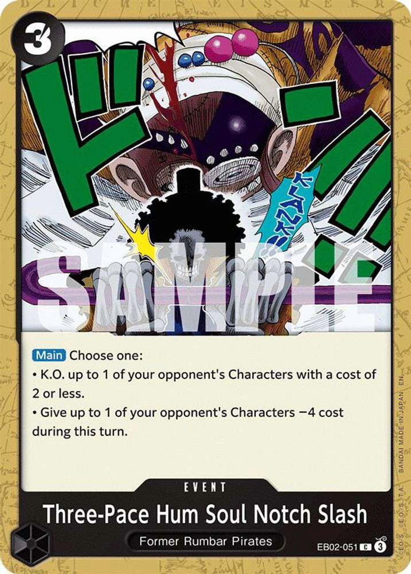 One Piece Extra Booster: Anime 25th Collection Common Three-Pace Hum ...