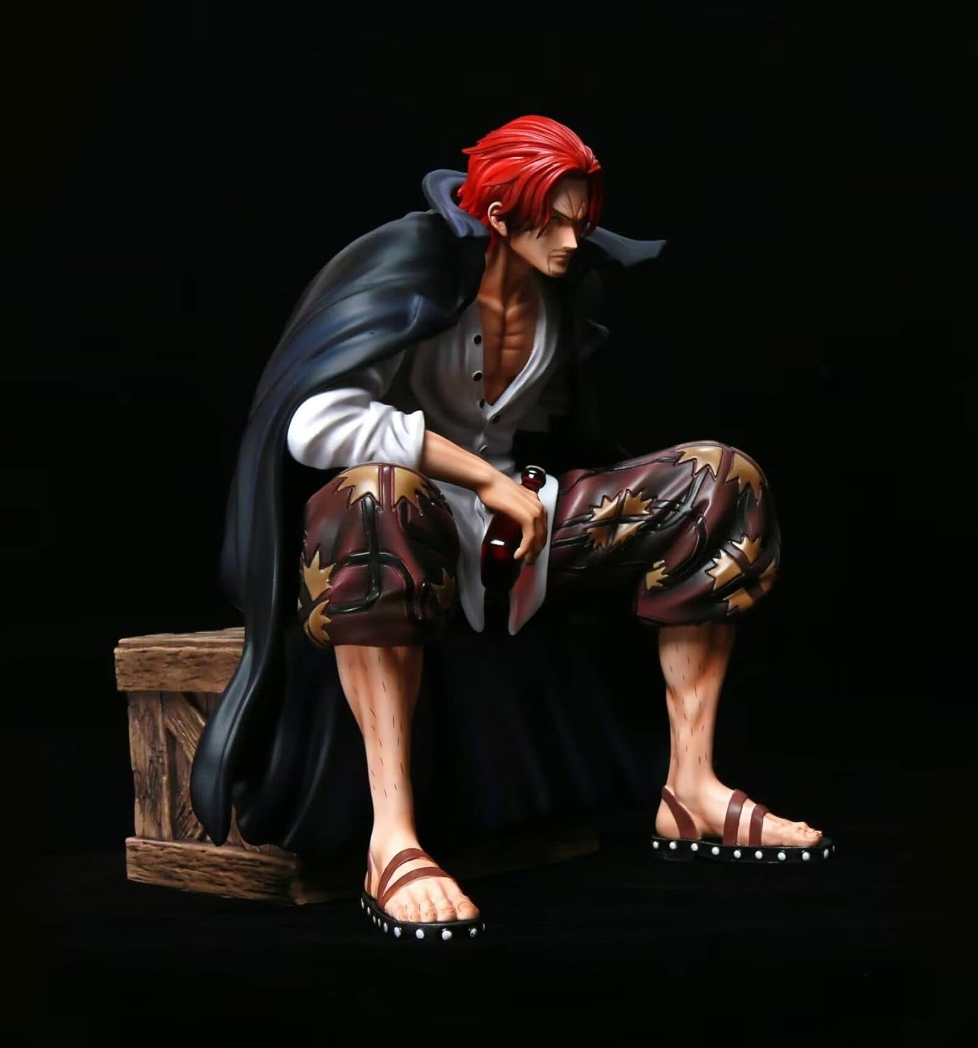 One Piece Figures, Shanks Statue 17cm/6.7inch Red Hair Shanks Figure ...