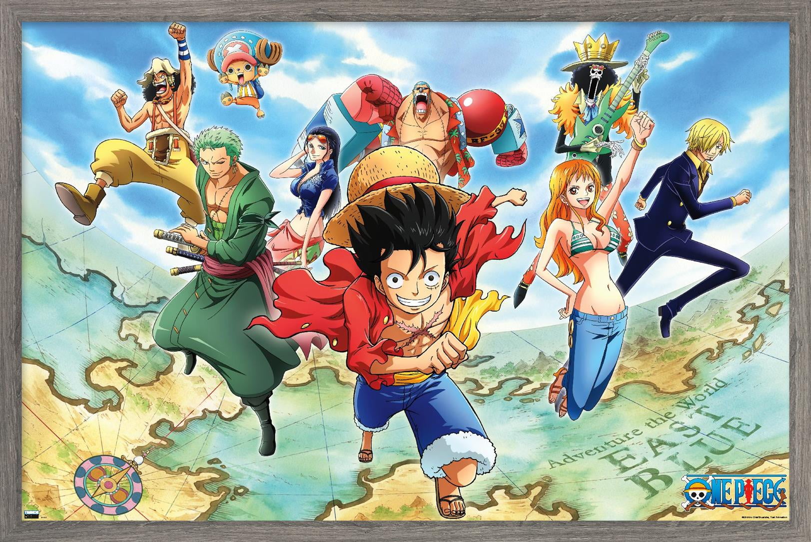 One Piece: Fishman Island - Crew East Blue Wall Poster, 22.375" x 34 ...