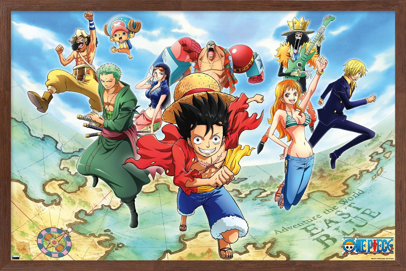 One Piece: Fishman Island - Crew East Blue Wall Poster, 22.375" x 34 ...
