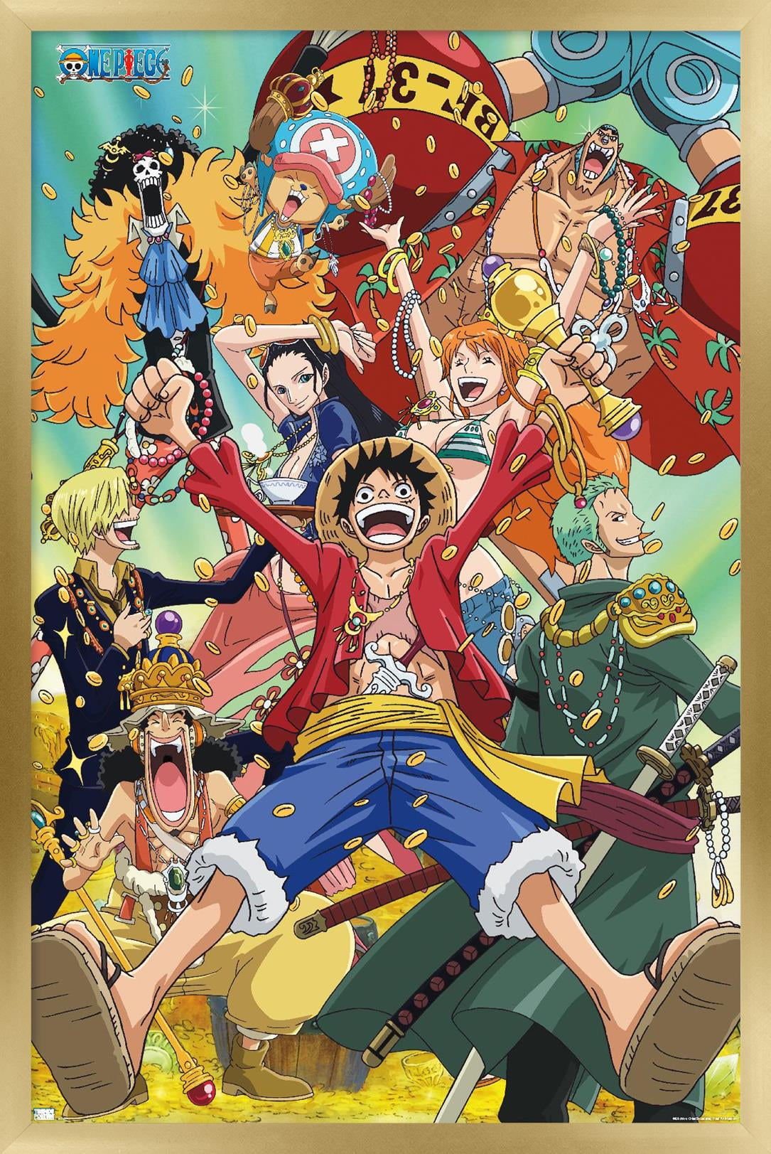 One Piece: Fishman Island - Crew Treasure Wall Poster, 22.375" x 34 ...