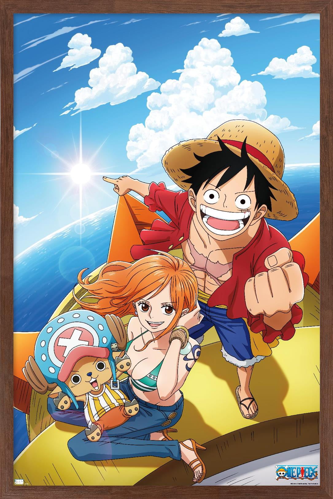 One Piece: Fishman Island - Luffy, Nami, Tony Tony Chopper Wall Poster ...