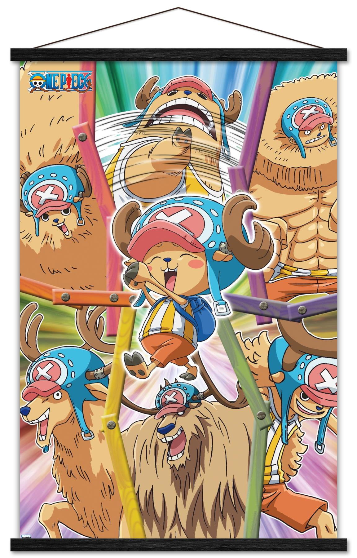 One Piece: Fishman Island - Tony Tony Chopper Group Wall Poster with ...