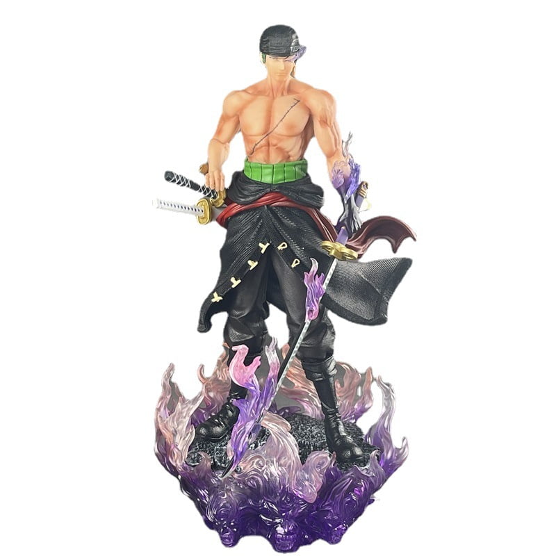 One Piece GK Torch Burning Yan Mo Suolong One Blade Flow Anime Statue ...