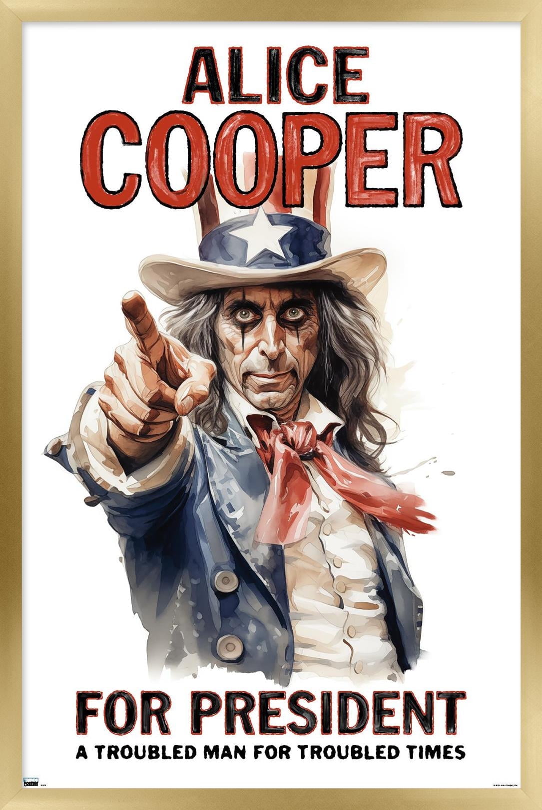 One Piece - God Usopp Wanted Poster Wall Poster with Magnetic Frame, 22 ...