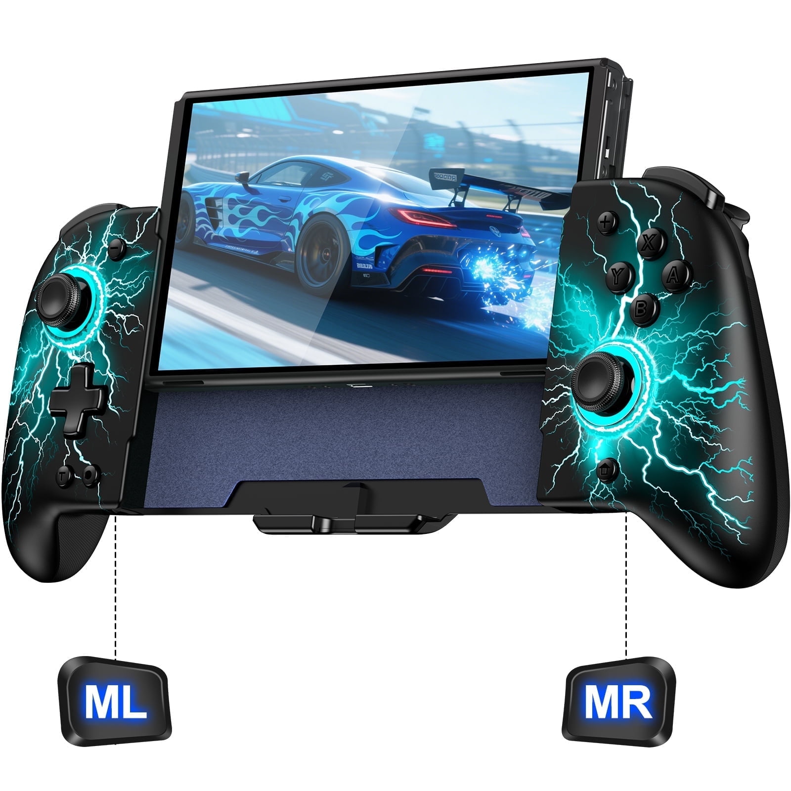 One-Piece Joypad Controller for Nintendo Switch/OLED with RGB ...