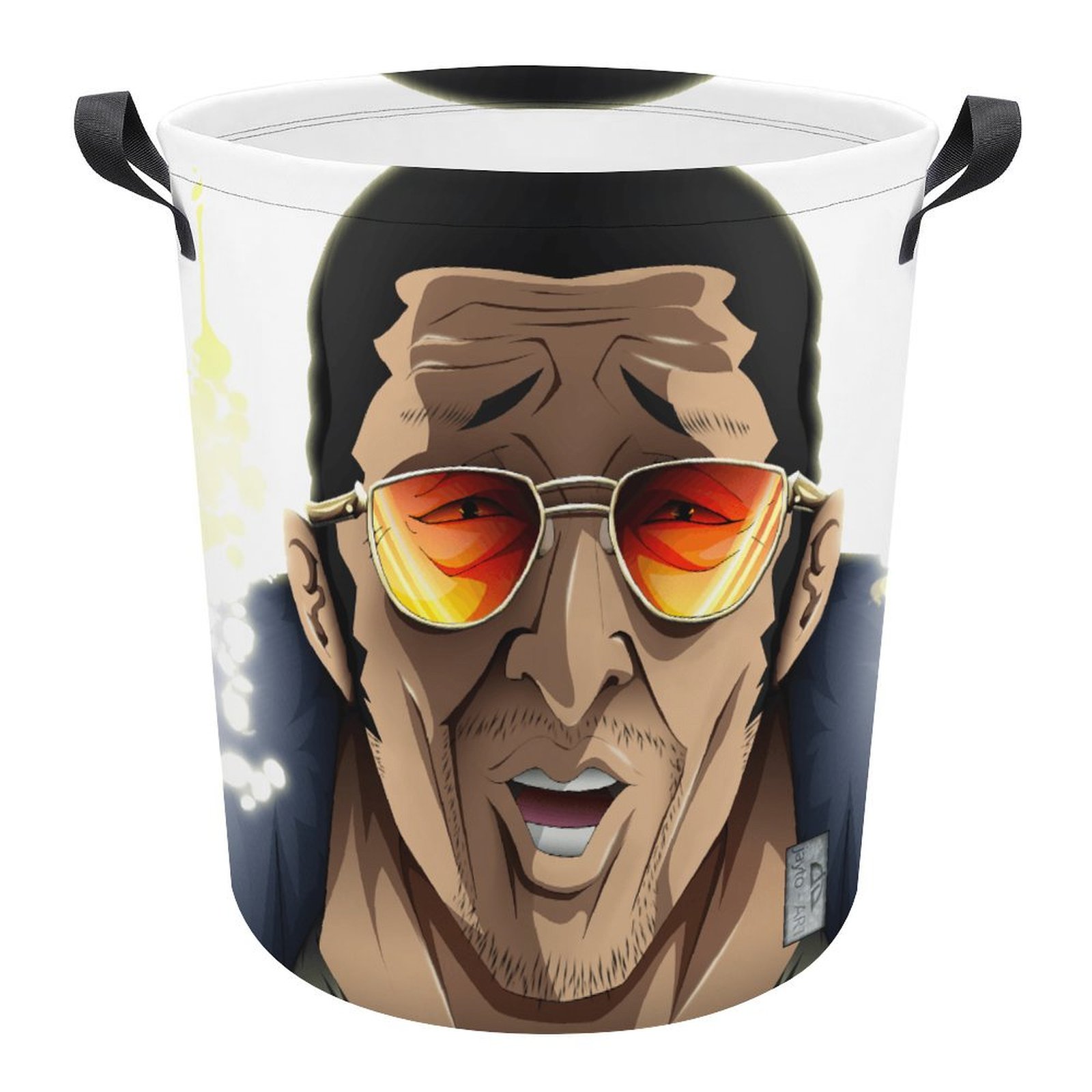 One Piece Kid Boy Girl Laundry Hamper with Handle Collapsible Clothes ...