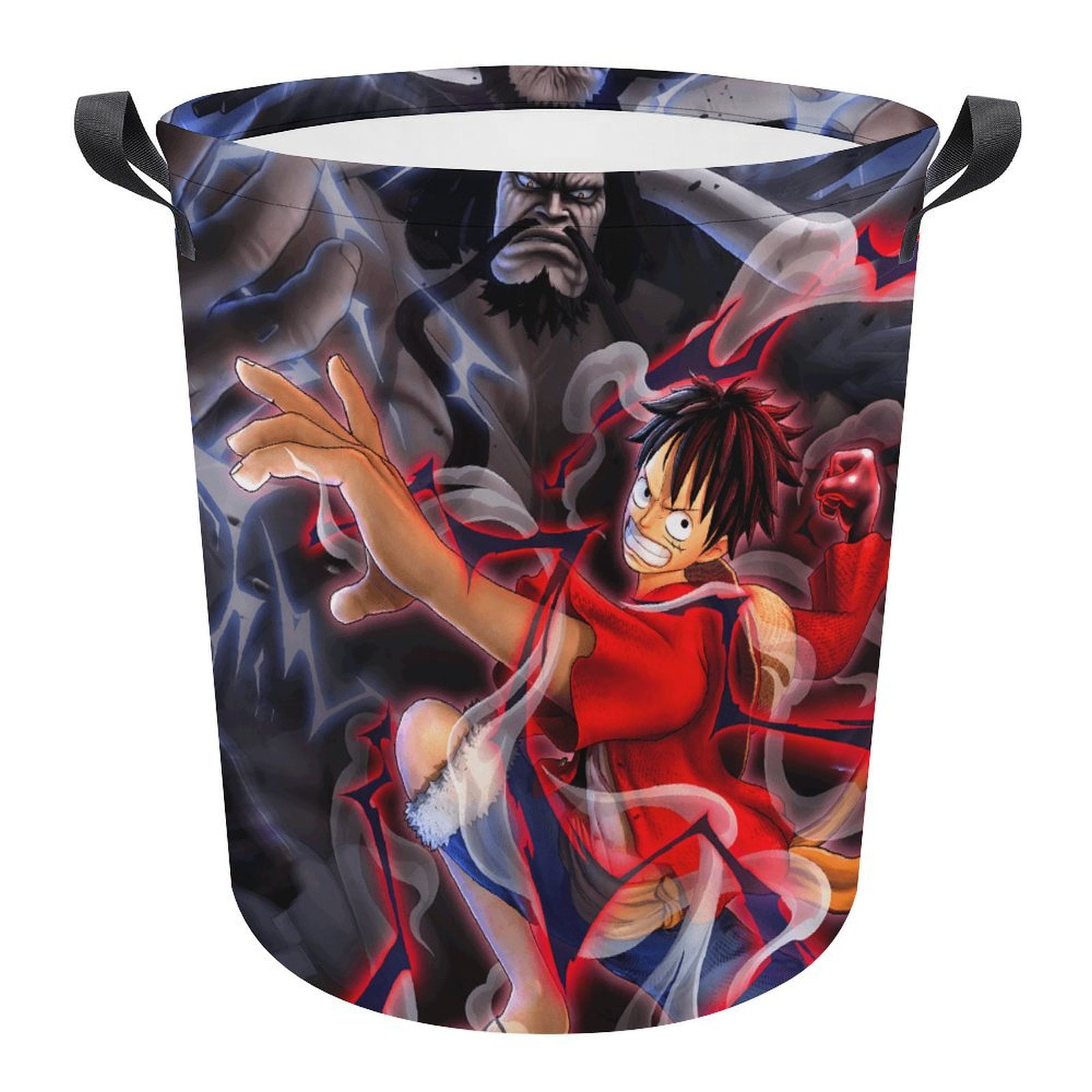 One Piece Kid Boy Girl Laundry Hamper with Handle Collapsible Clothes ...