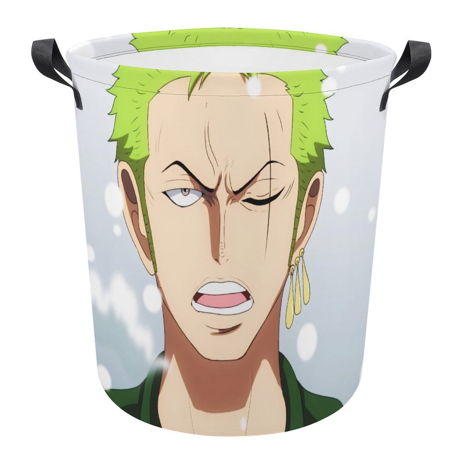 One Piece Kid Boy Girl Laundry Hamper with Handle Collapsible Clothes ...