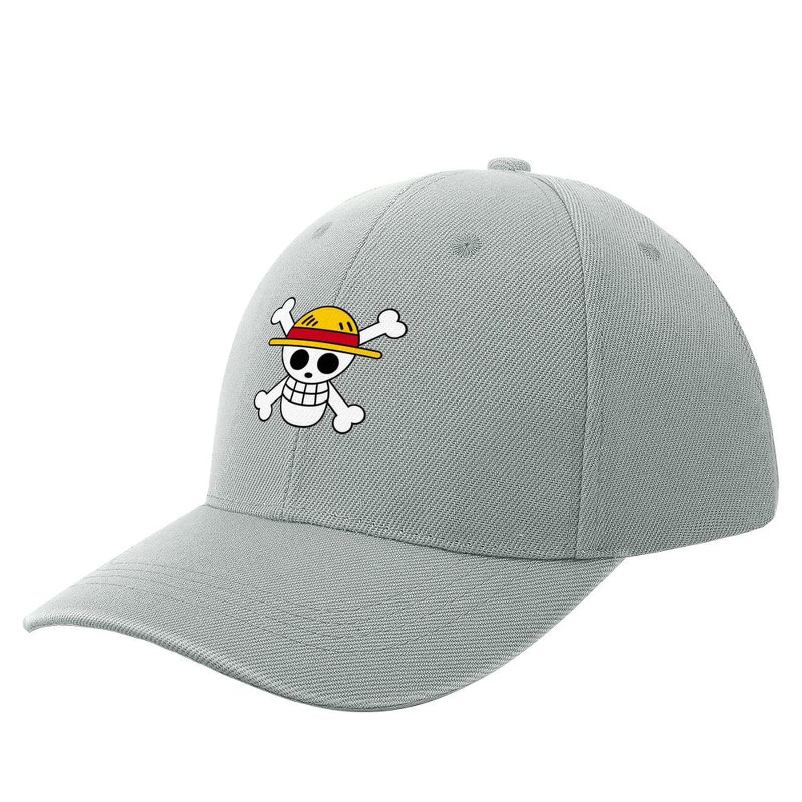 One Piece Kids Baseball Cap Flatbill Hat for Kids Adjustable Sun Hat ...