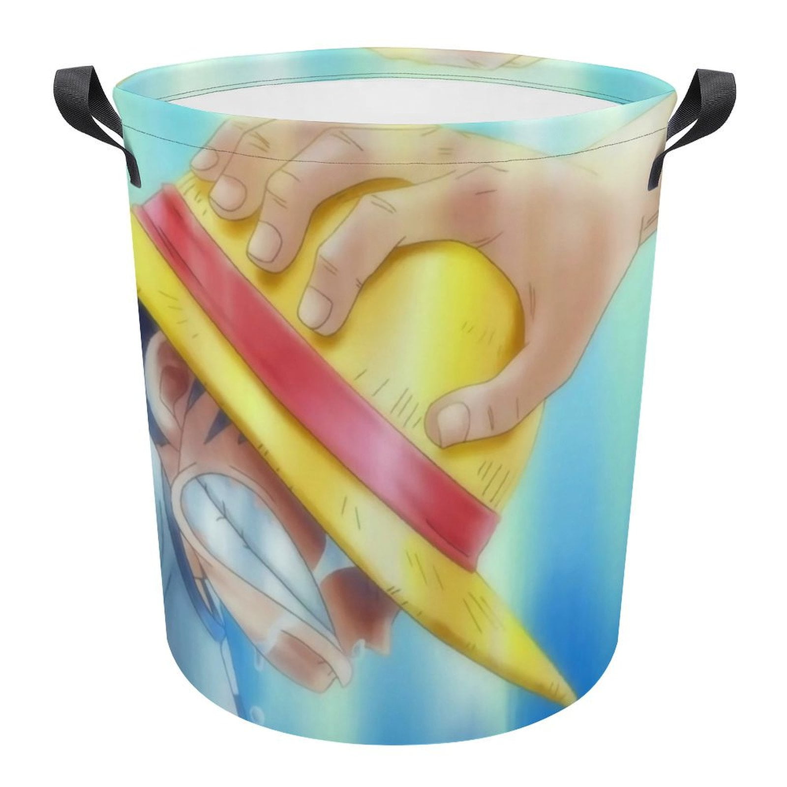 One Piece Laundry Basket Organizer, Collapsible Laundry Hamper Fabric ...