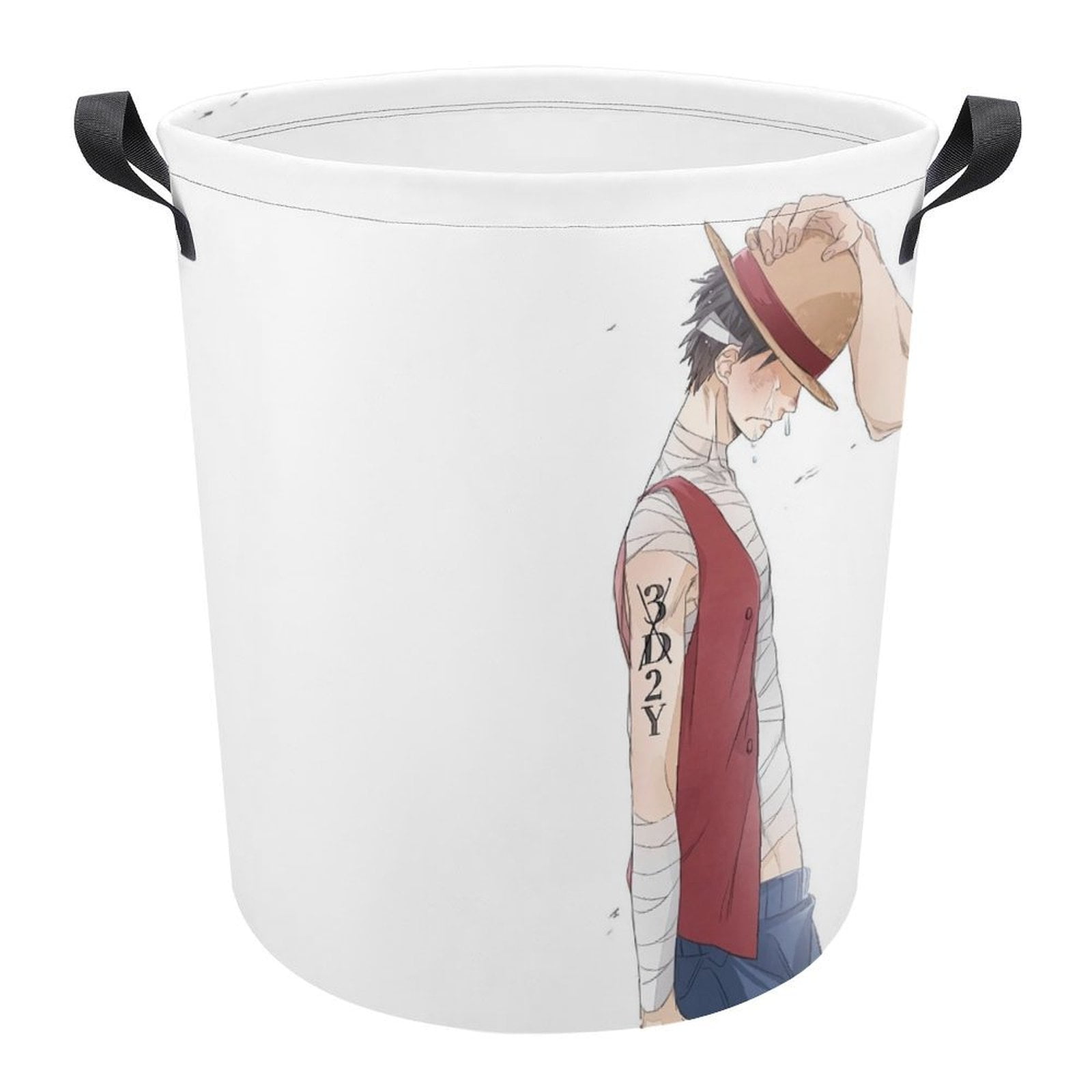 One Piece Laundry Basket Organizer, Collapsible Laundry Hamper Fabric ...