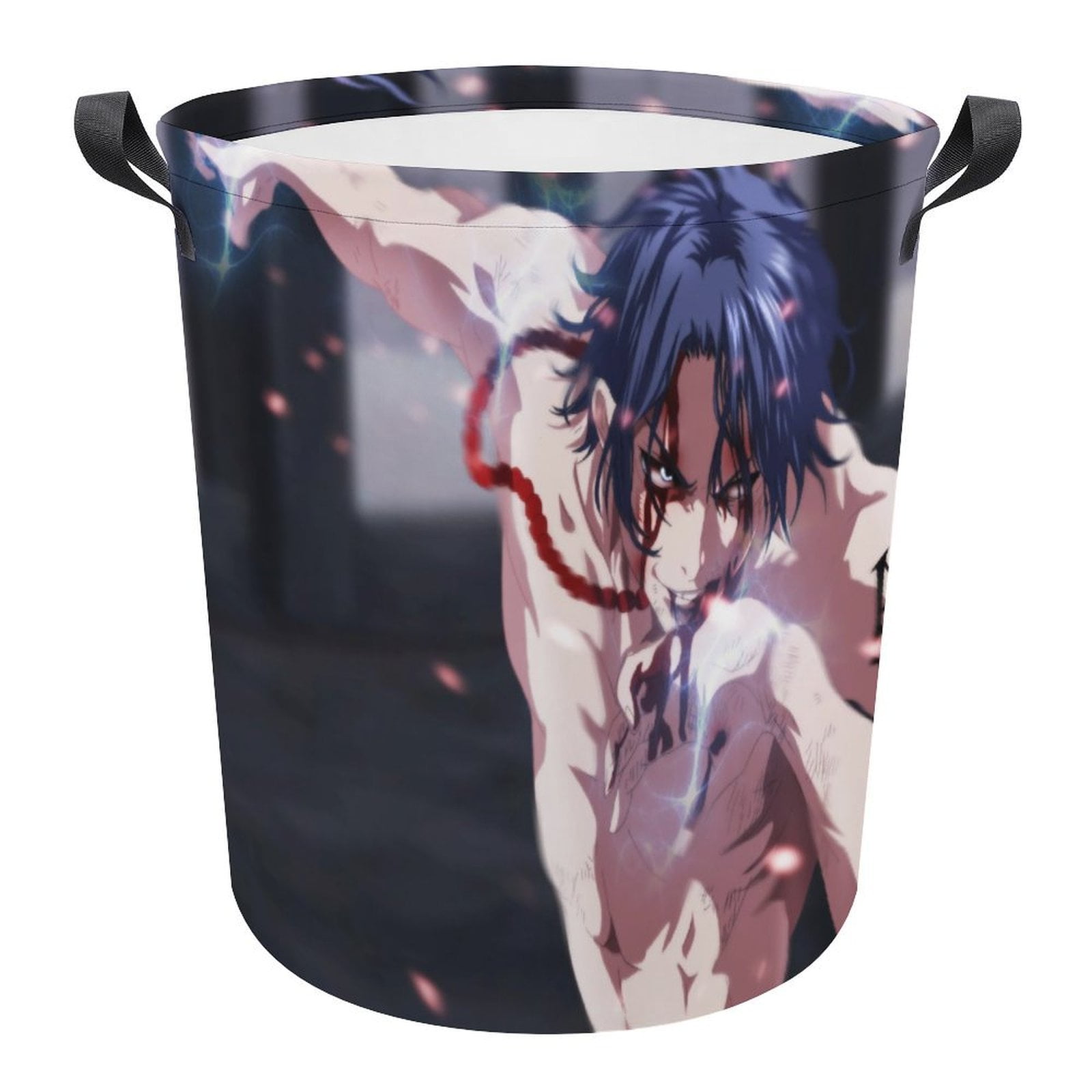 One Piece Laundry Basket Organizer, Collapsible Laundry Hamper Fabric ...