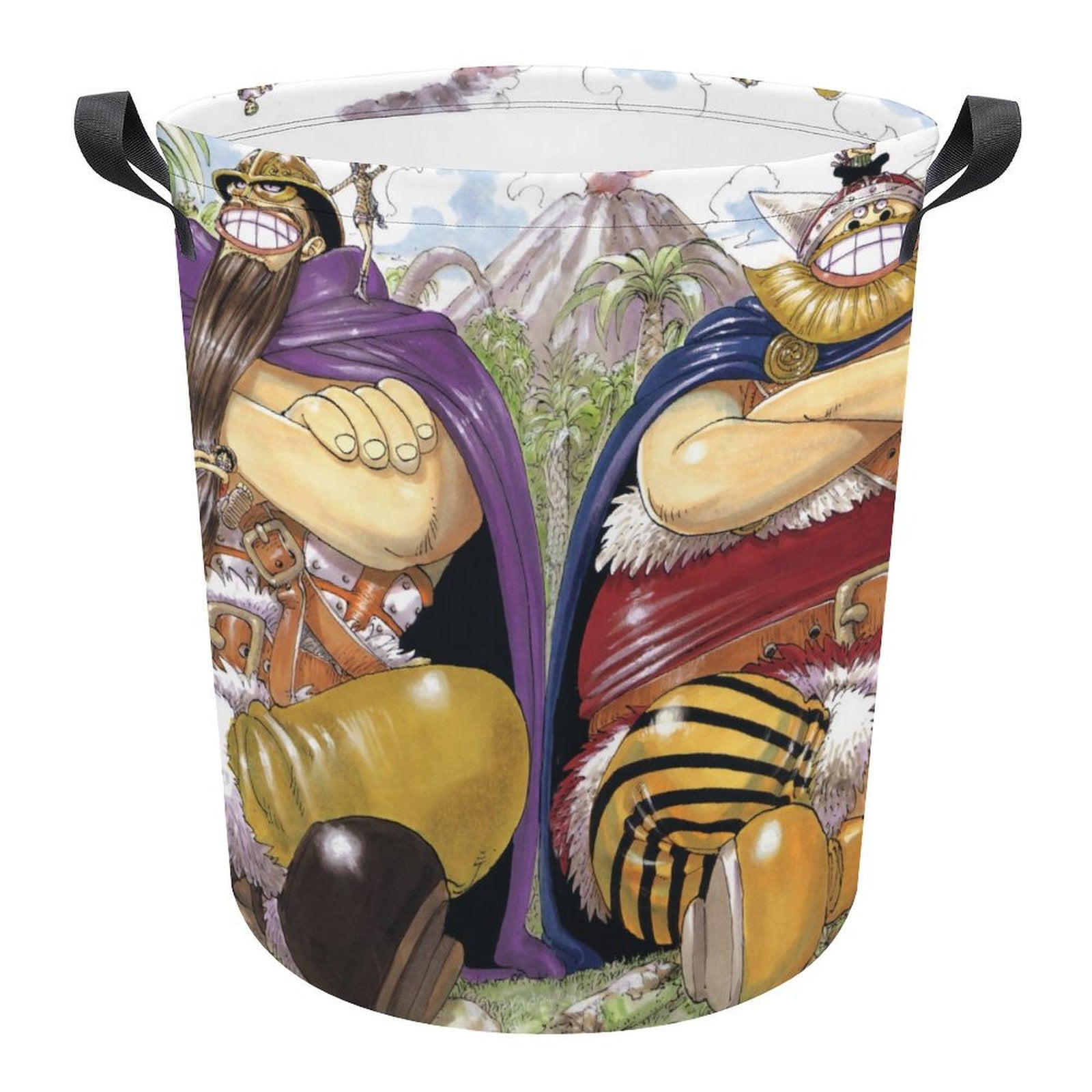 One Piece Laundry Basket Organizer, Collapsible Laundry Hamper Fabric ...