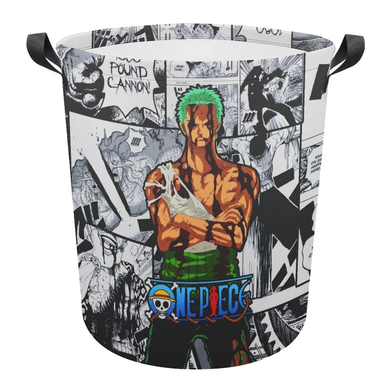 One Piece Laundry Basket Organizer, Collapsible Laundry Hamper Fabric ...