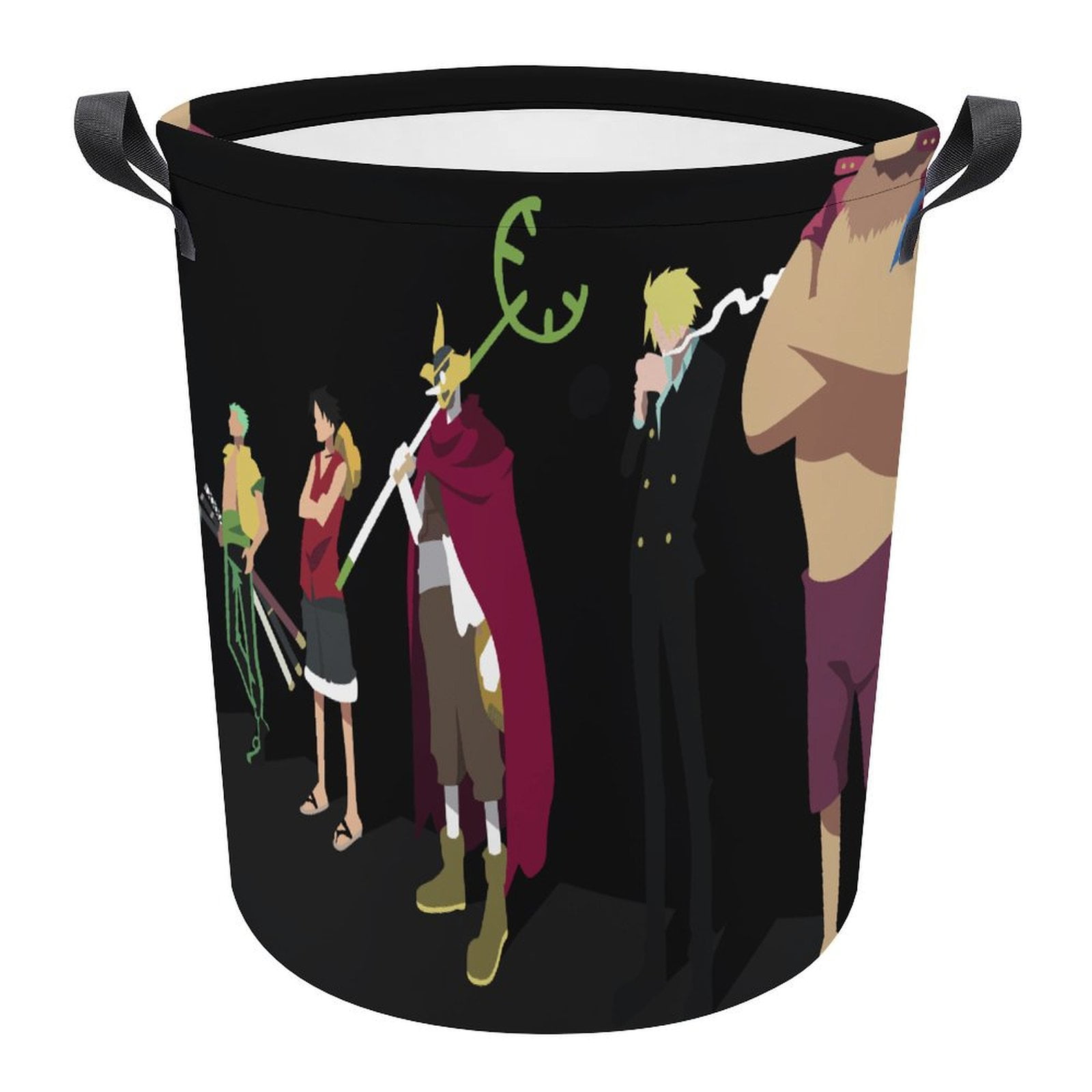 One Piece Laundry Basket Organizer, Collapsible Laundry Hamper Fabric ...