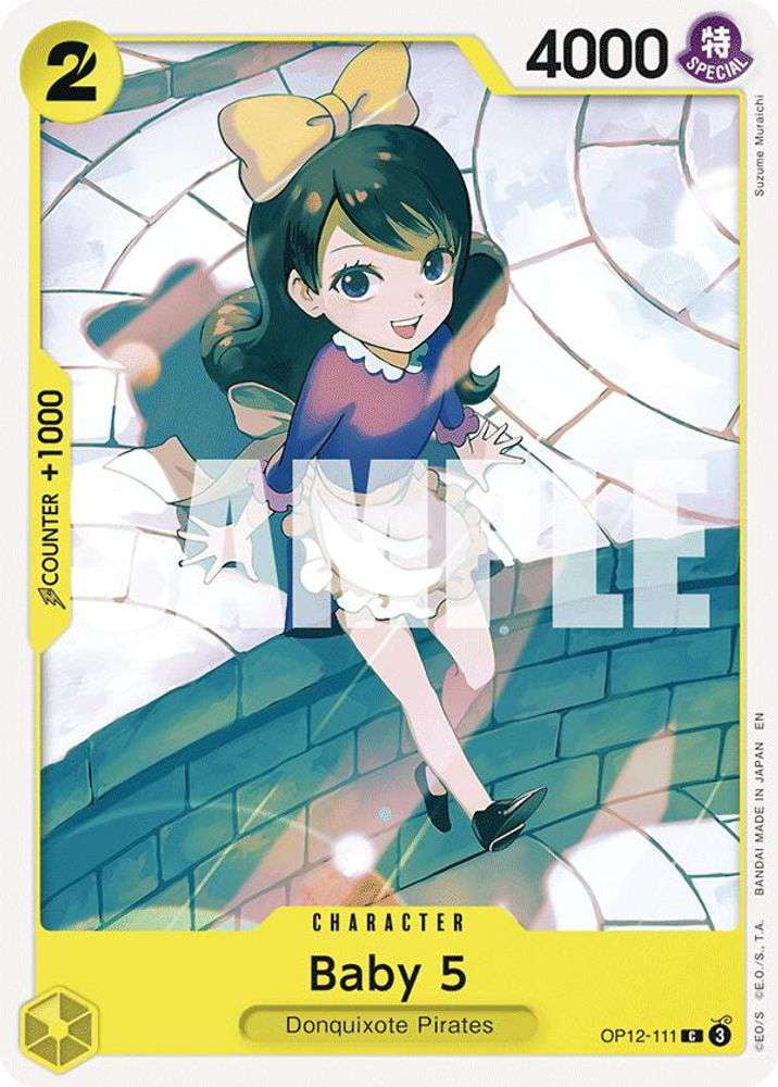 One Piece Legacy of the Master Common Baby 5 OP12-111 - Walmart.com