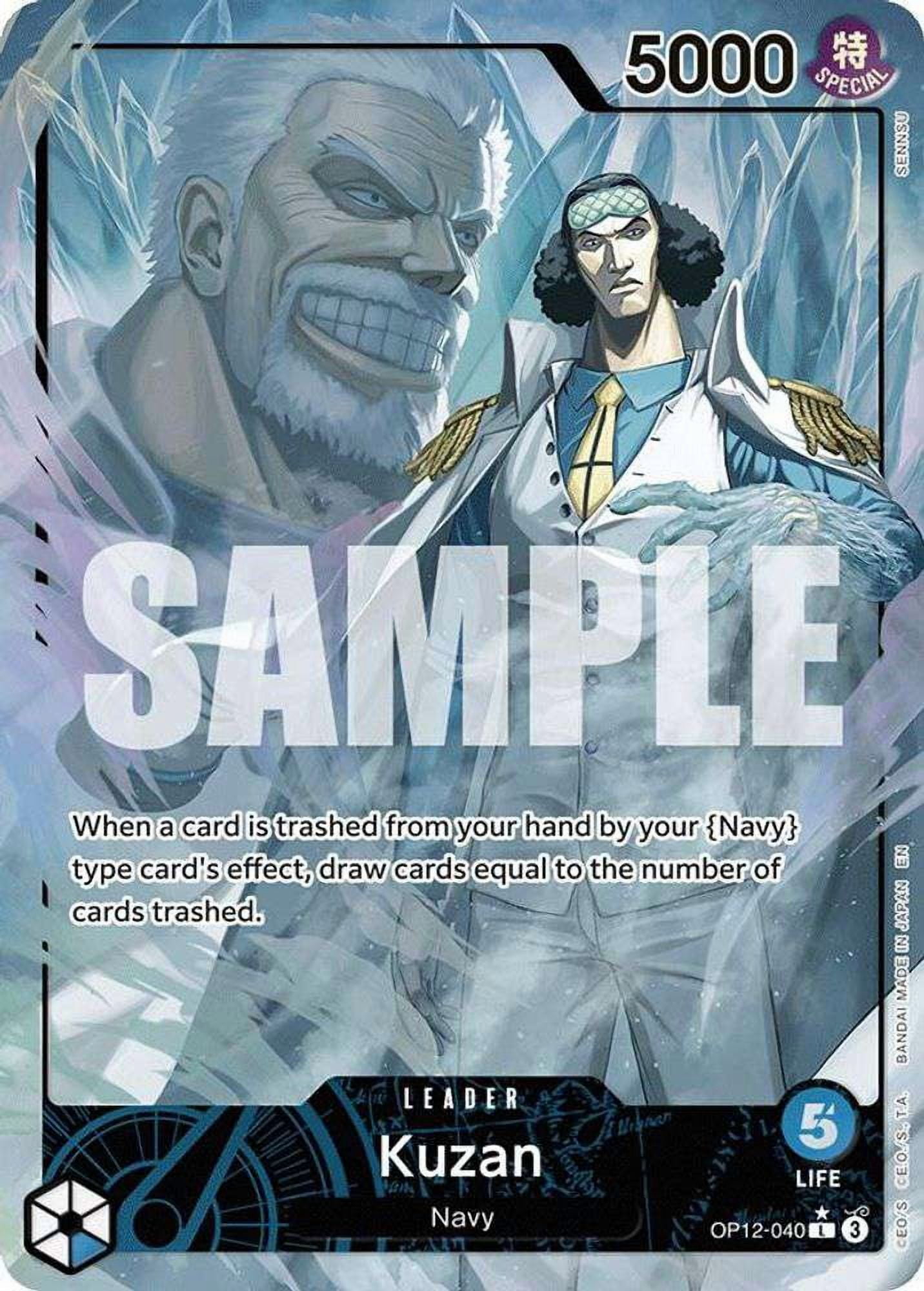 One Piece Legacy of the Master Leader Kuzan OP12-040 [Alternate Art ...