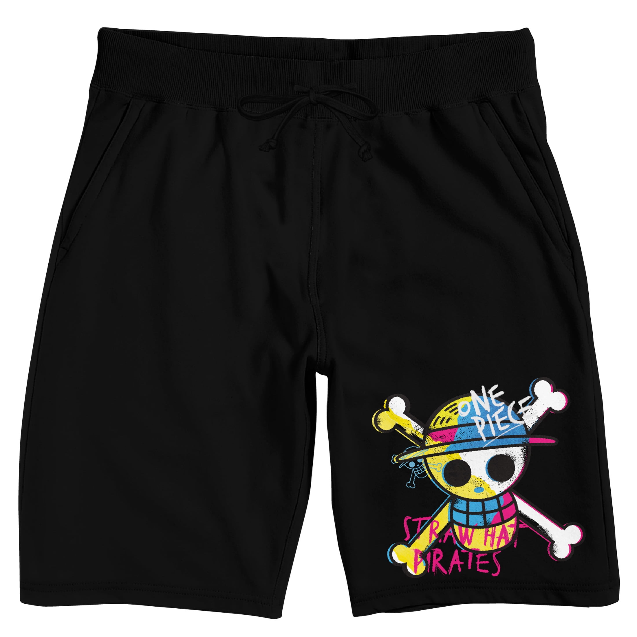 One Piece Live Action Colorful Straw Hat Skull & Crossbones Men's Black ...