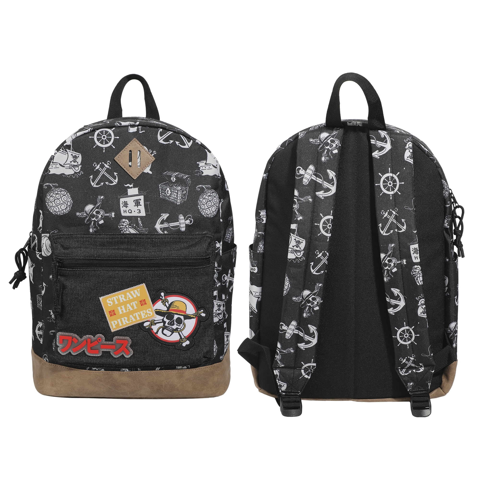 One Piece Live Action Icons 11” Black Backpack - Walmart.com